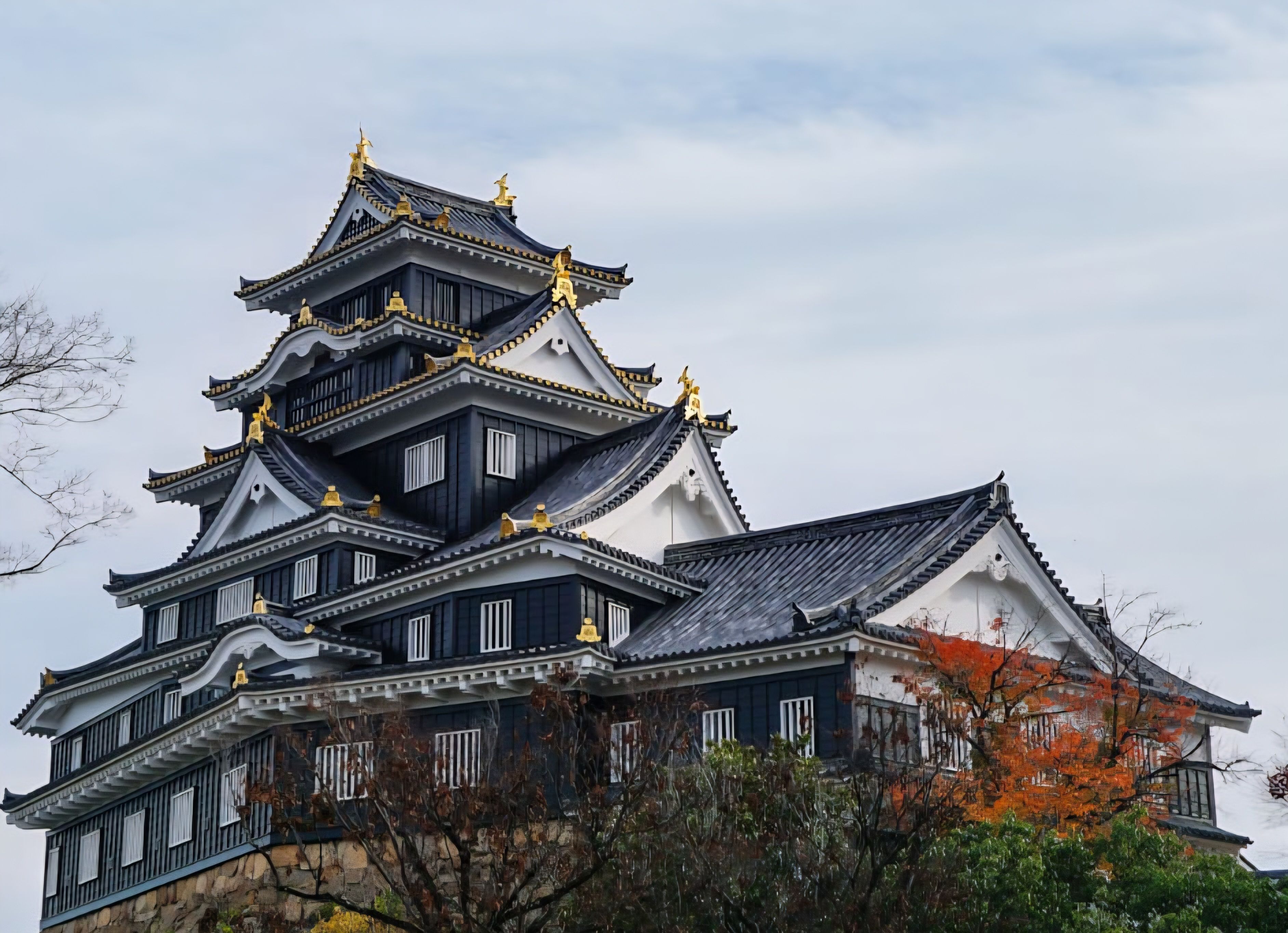 Majestic View of Okayama Castle in Japan · Free Stock Photo