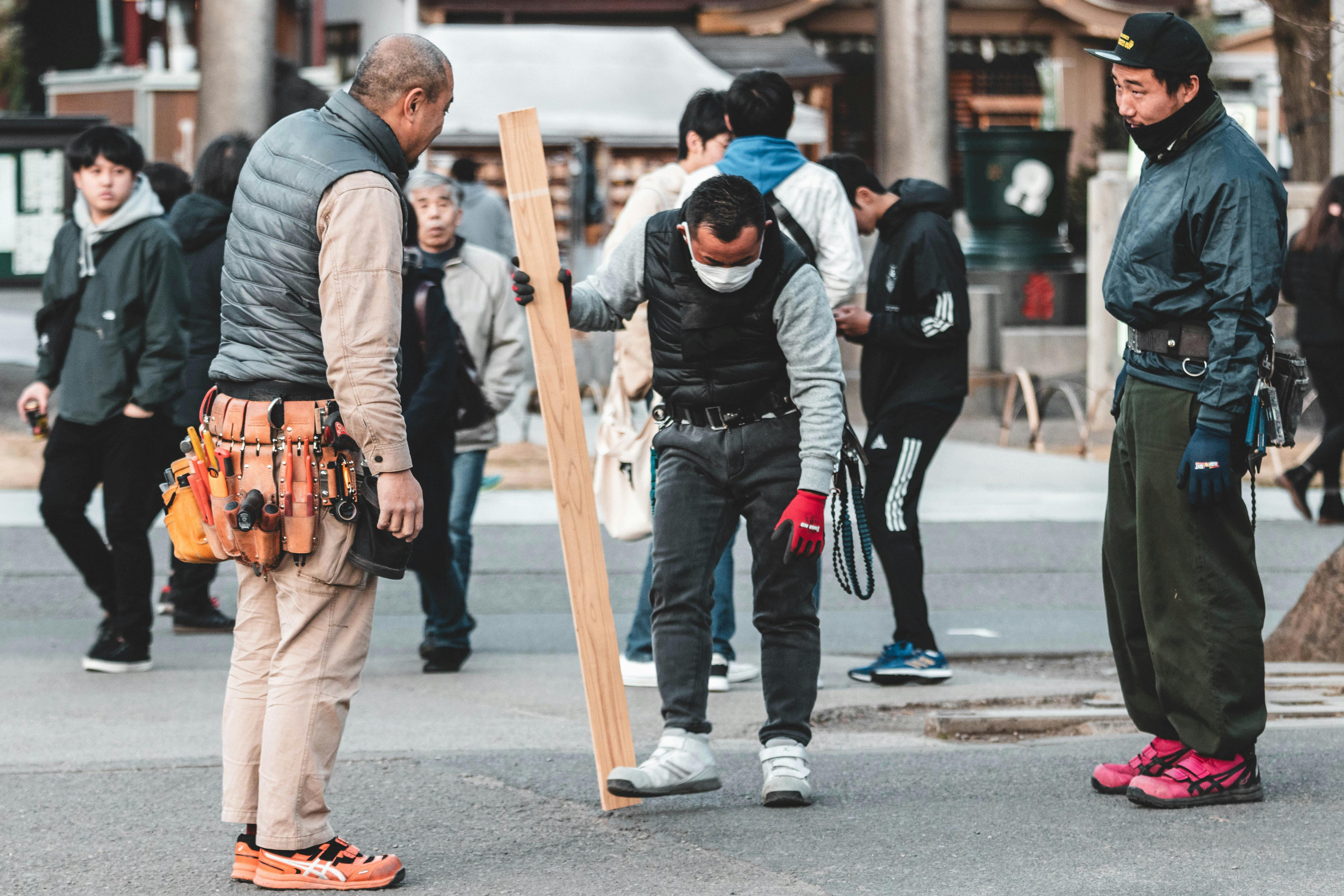 Selective Focus Photography of Man Facing Computer · Free Stock Photo