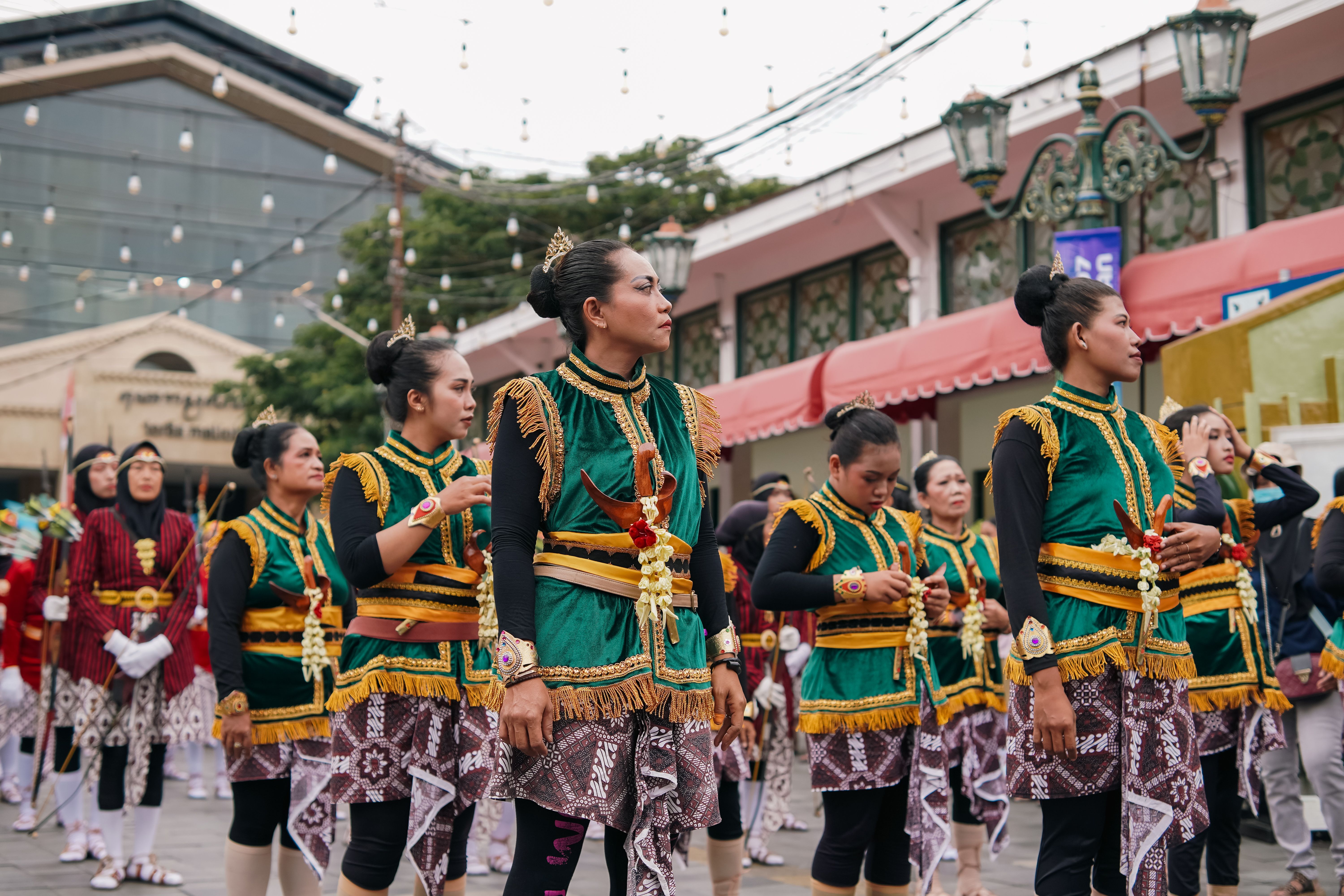Traditional Parade in Yogyakarta Street Festival · Free Stock Photo