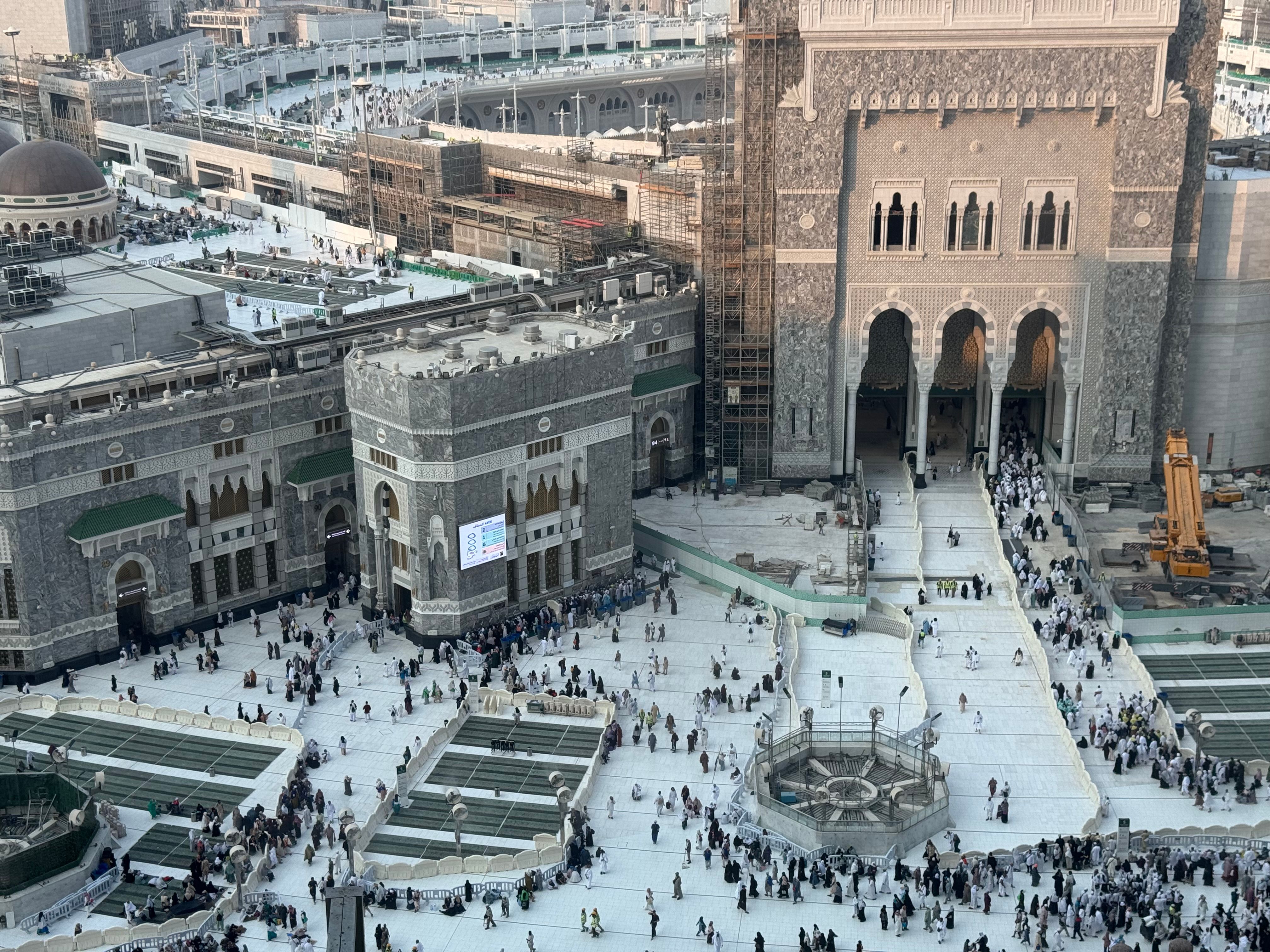 Aerial View of Masjid al-Haram in Mecca · Free Stock Photo