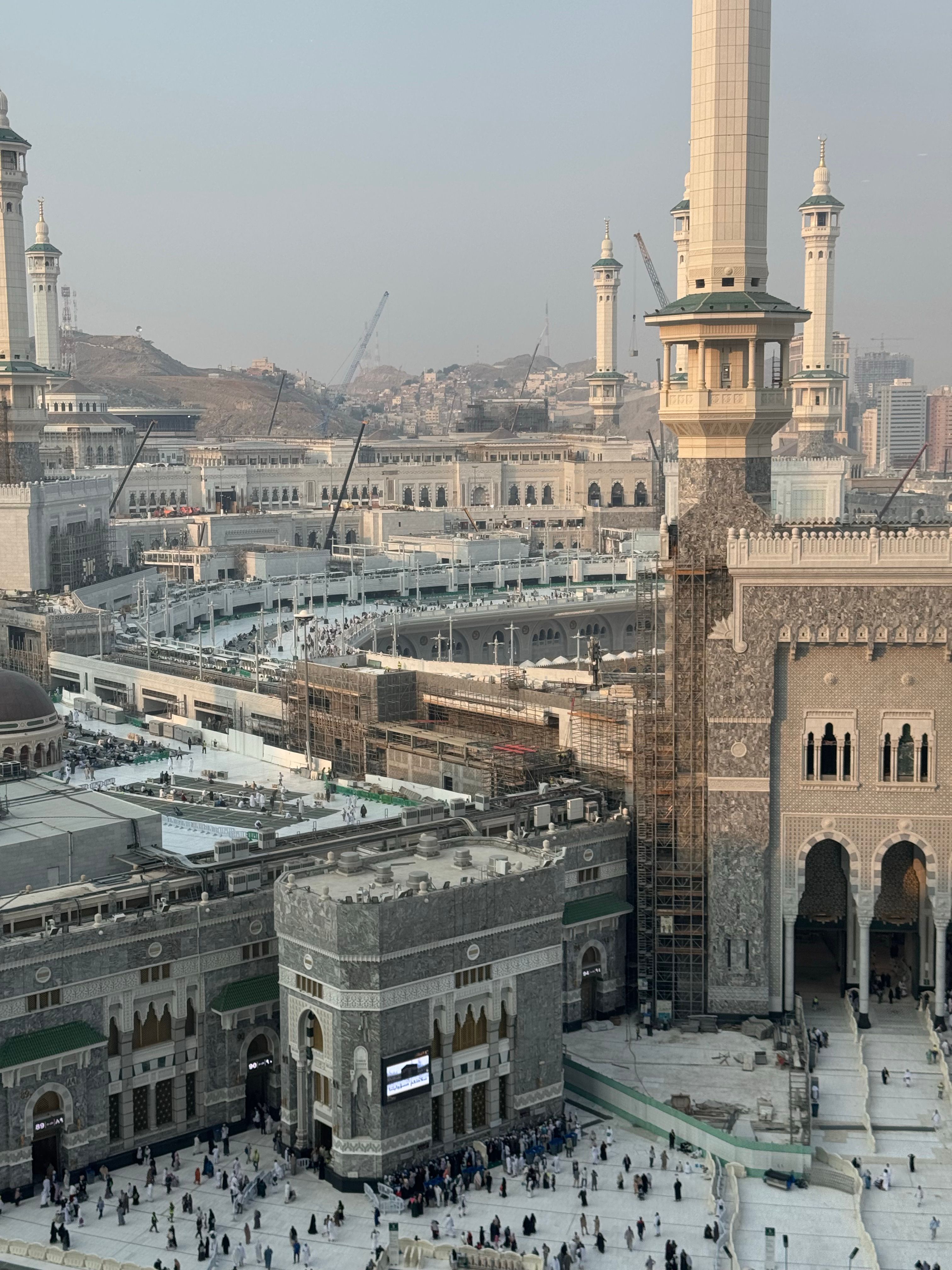 Aerial View of Masjid al-Haram in Mecca · Free Stock Photo