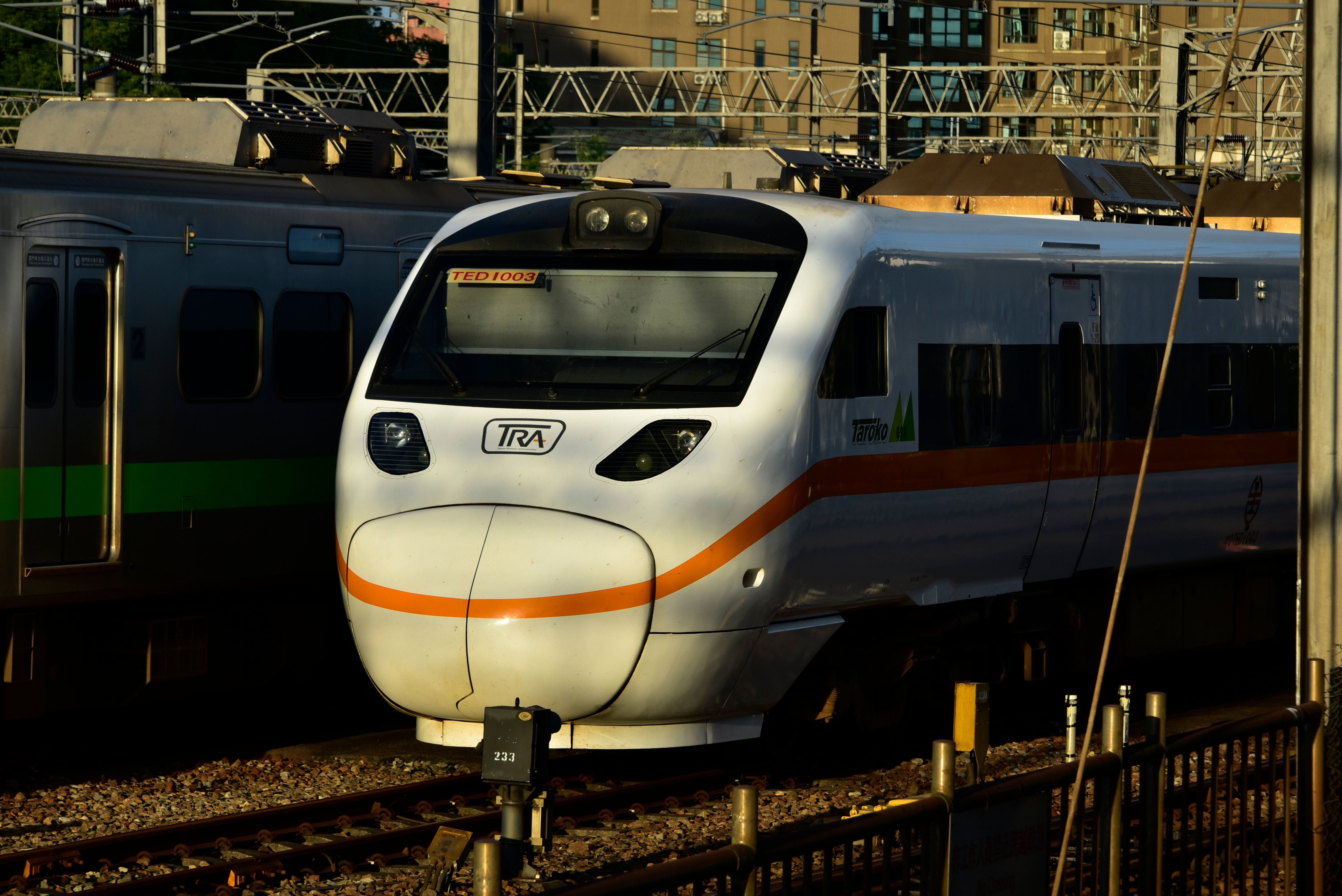 Modern Taiwan TRA Train at Station During Daytime · Free Stock Photo