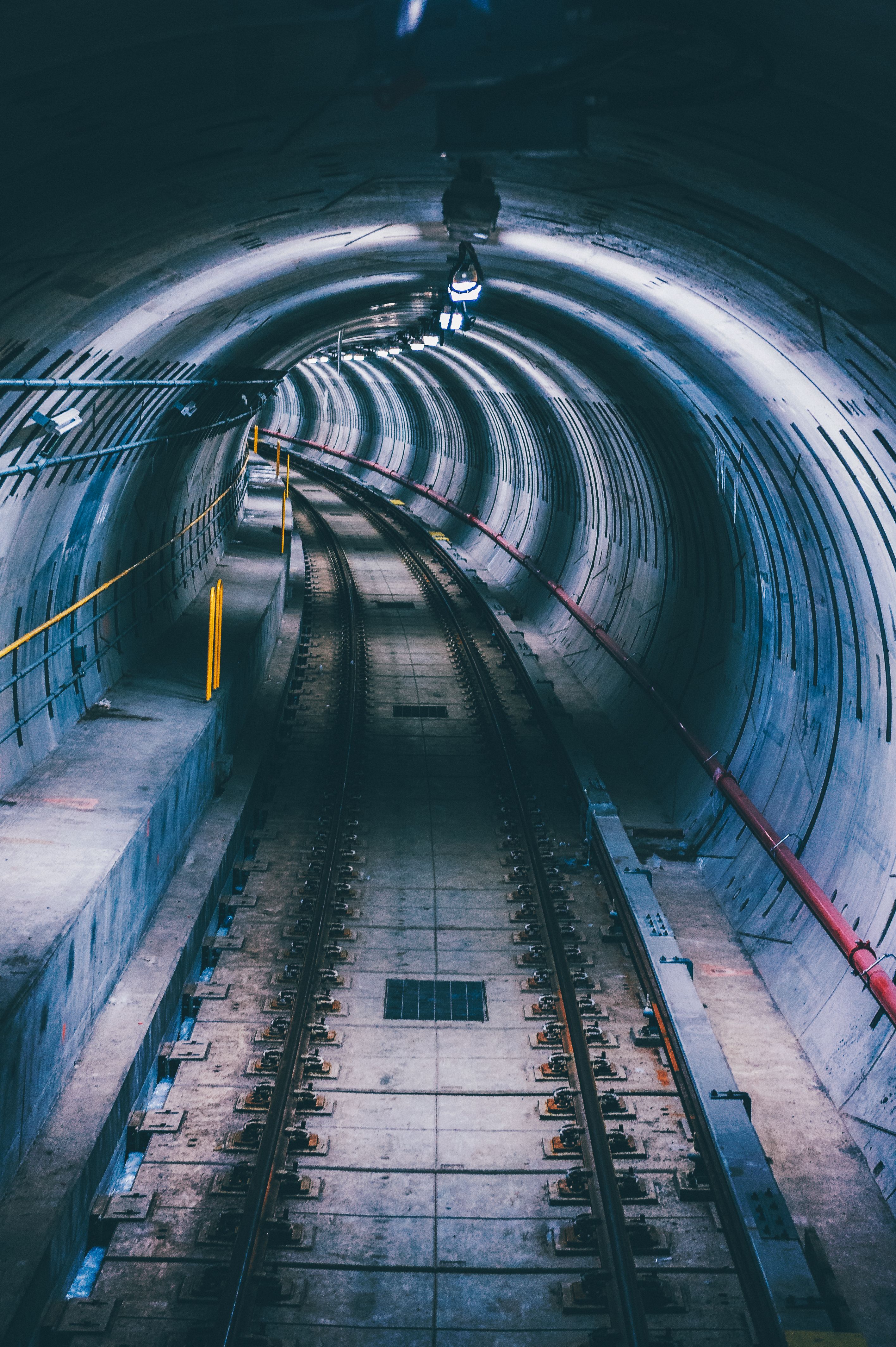 Lighted Subway · Free Stock Photo