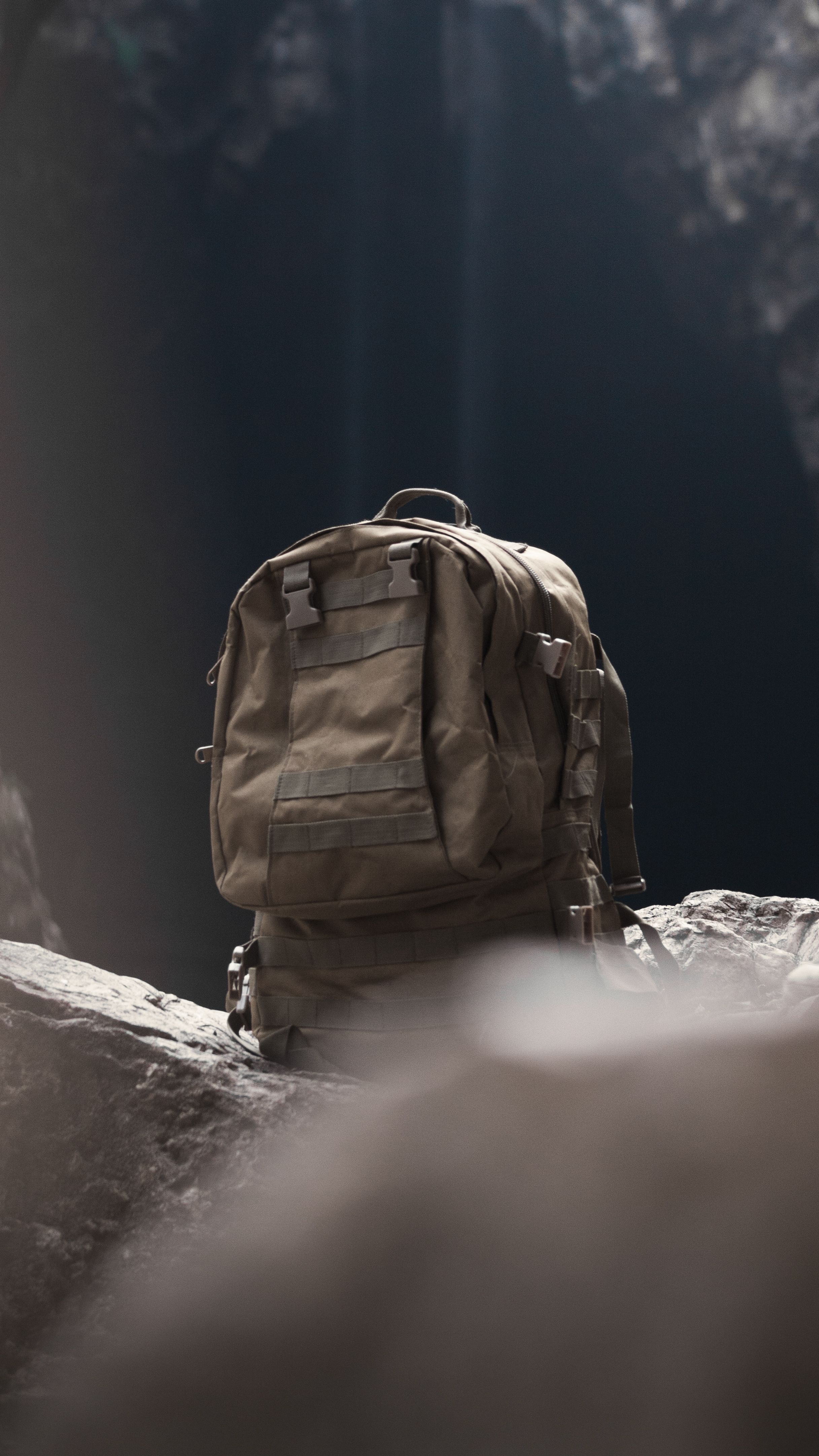 Exploration Backpack in Algerian Canyon · Free Stock Photo