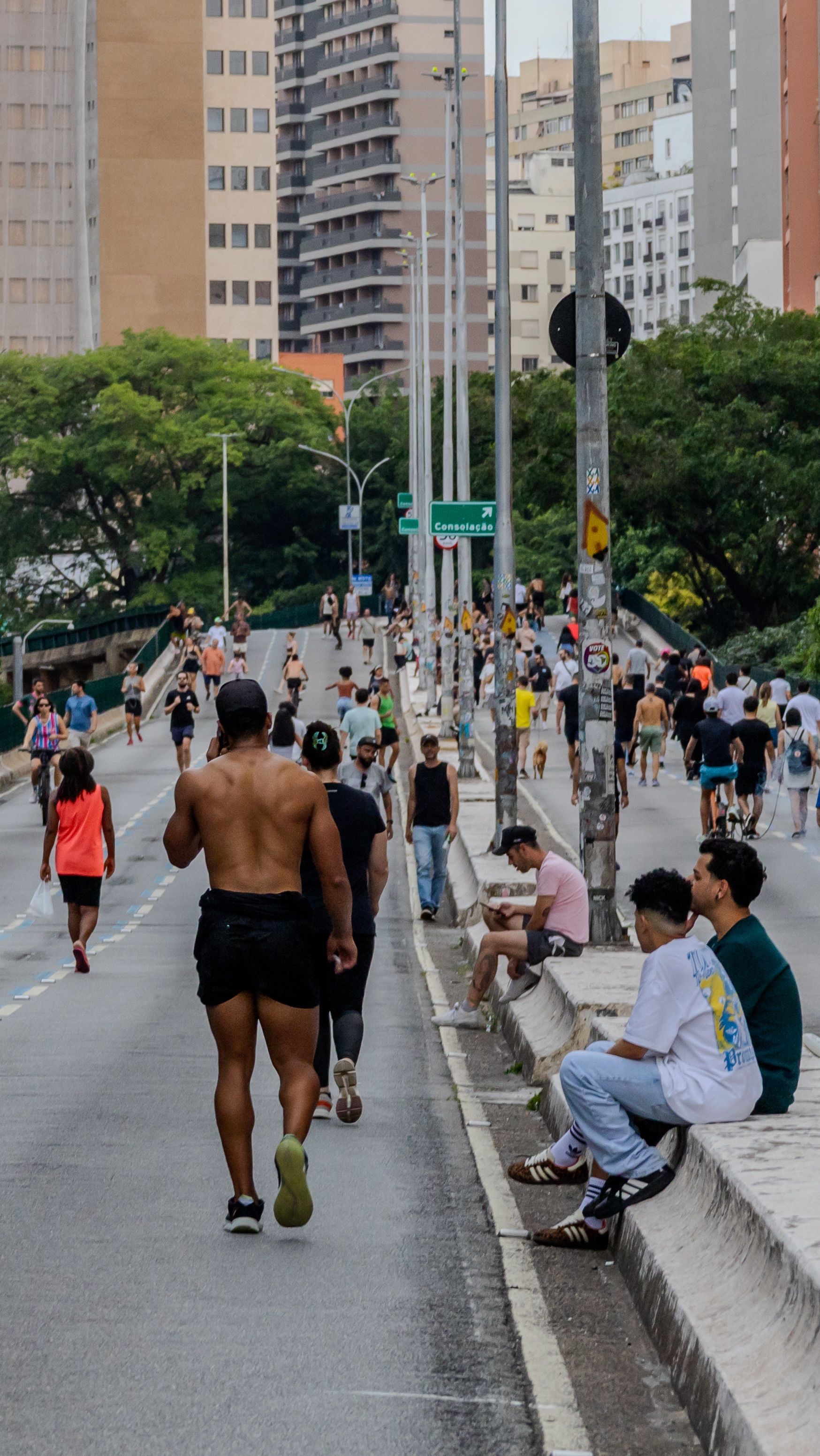 Vibrant City Street Scene in São Paulo, Brazil · Free Stock Photo