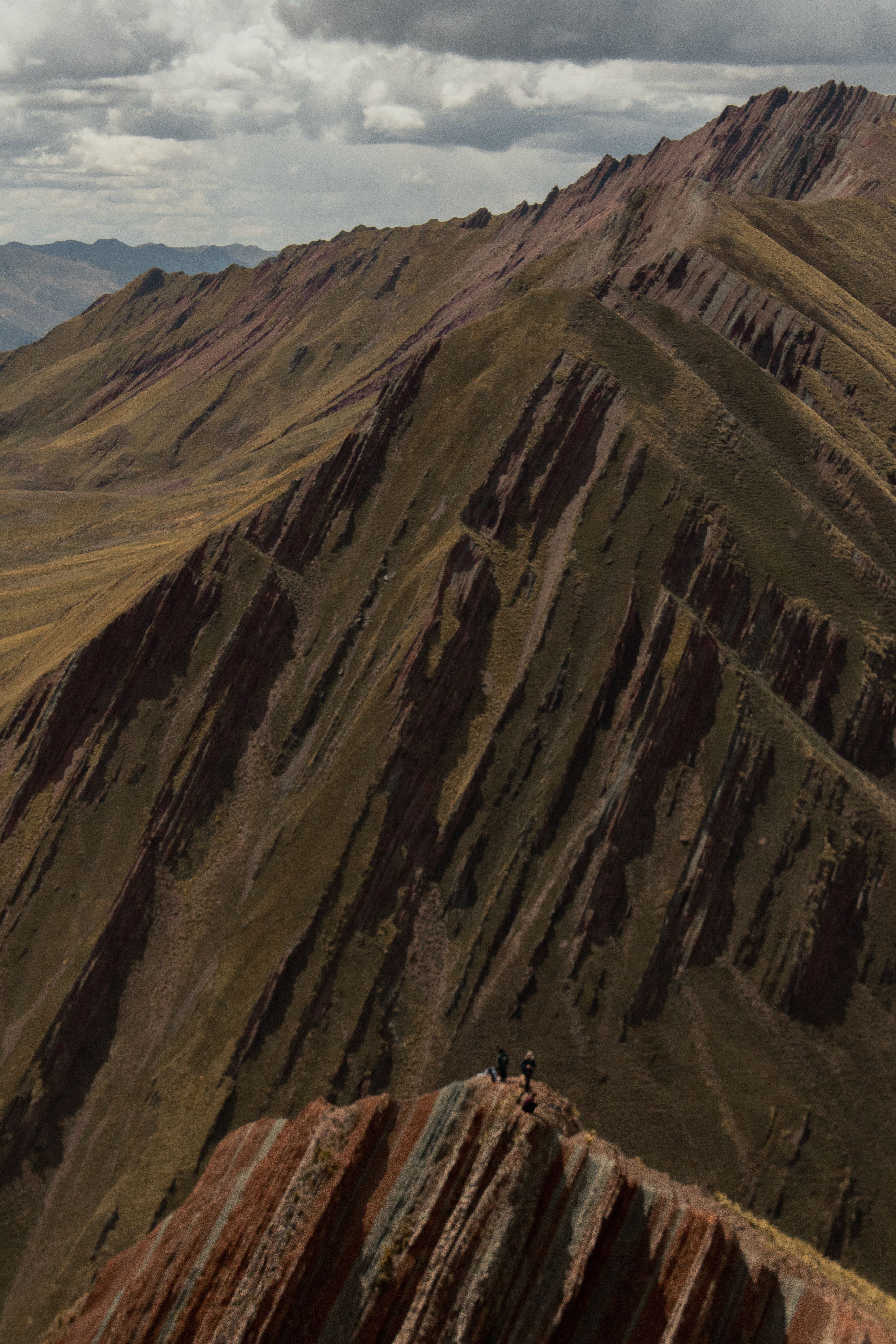 Scenic View of Rainbow Mountain Peaks in Peru · Free Stock Photo