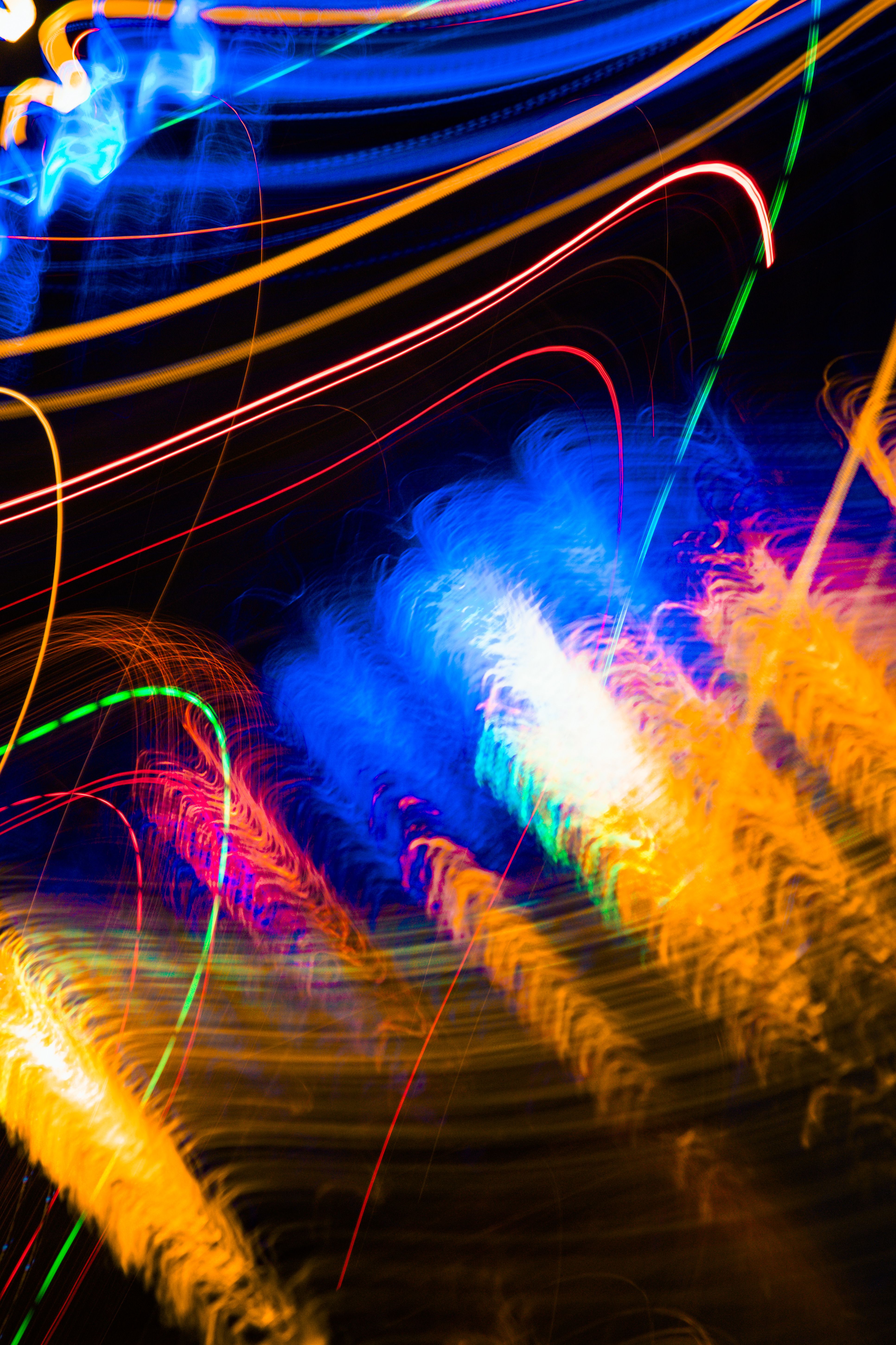 Abstract Long Exposure Light Trails in Brazil · Free Stock Photo