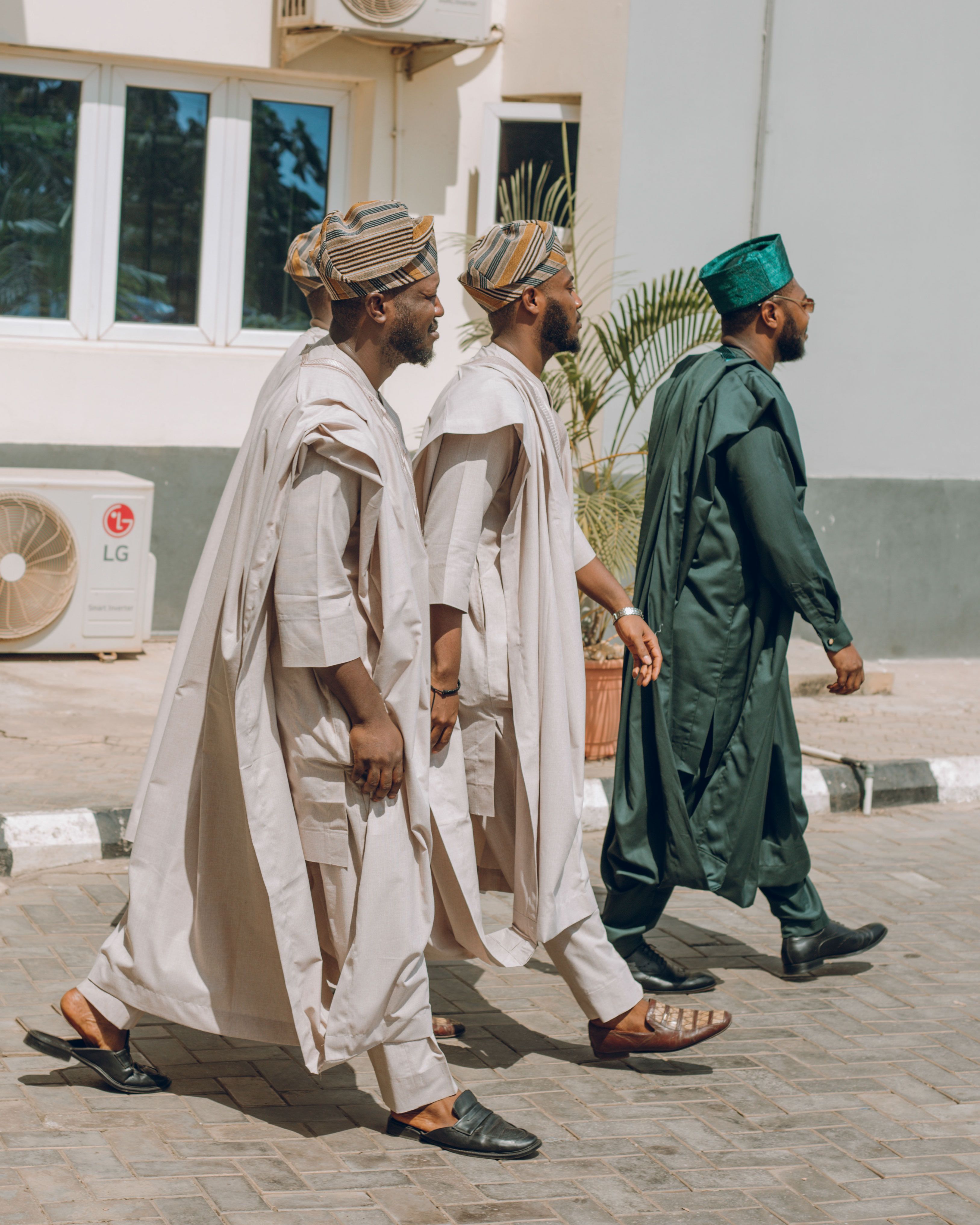 Traditional African Attire Street Walk · Free Stock Photo