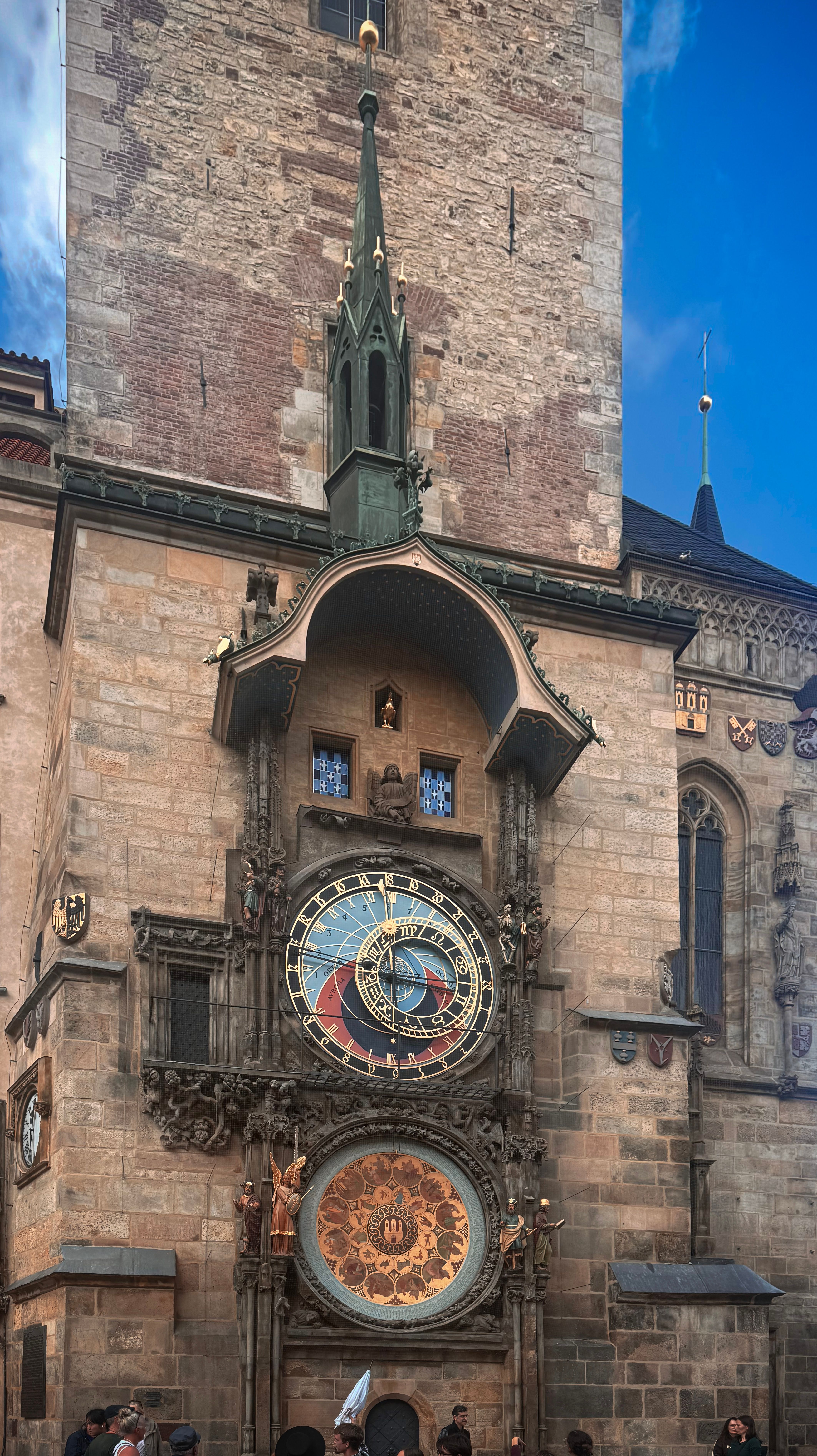 Historic Prague Astronomical Clock in Old Town · Free Stock Photo