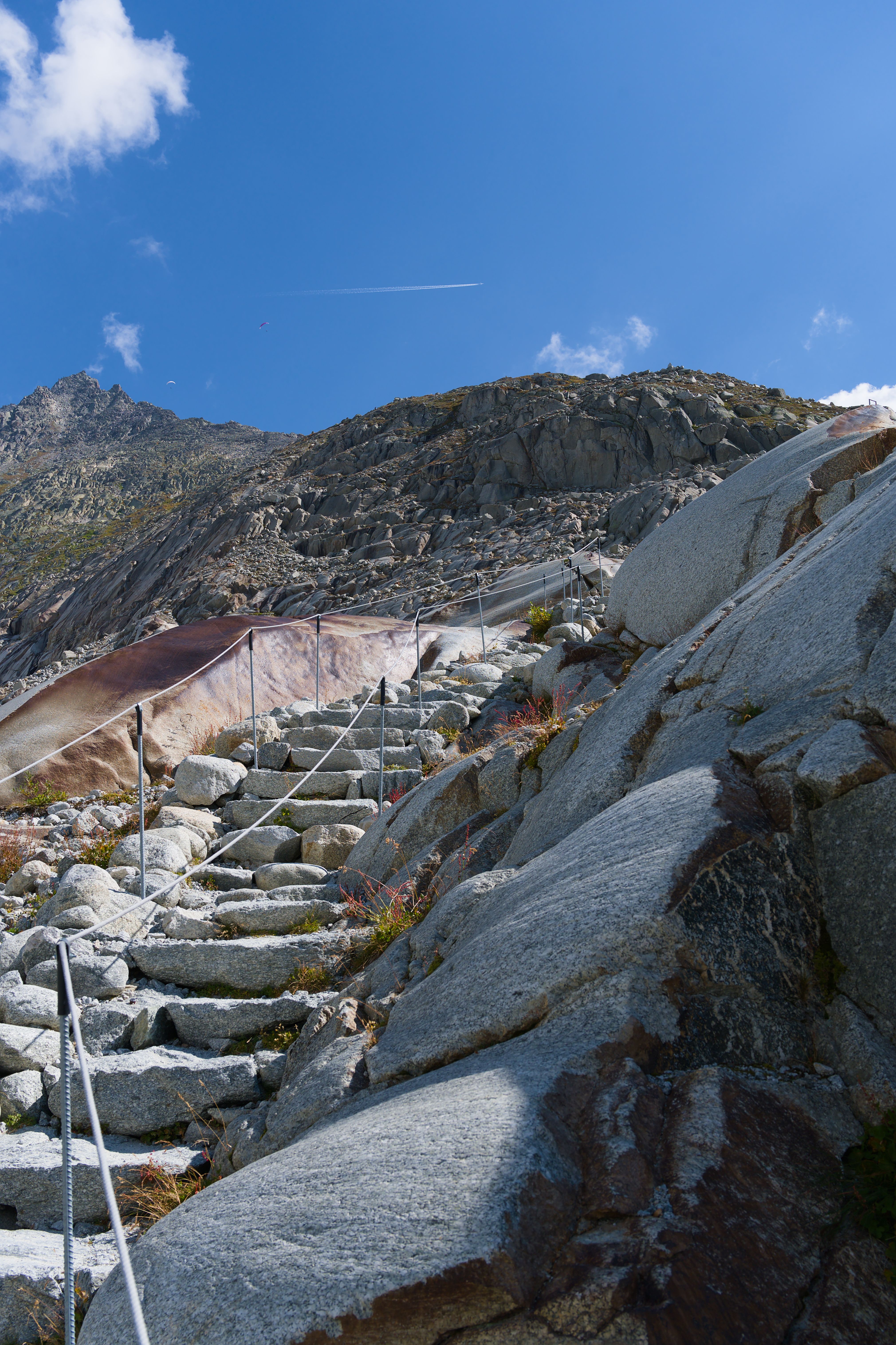 Scenic Alpine Stone Pathway in Swiss Alps · Free Stock Photo