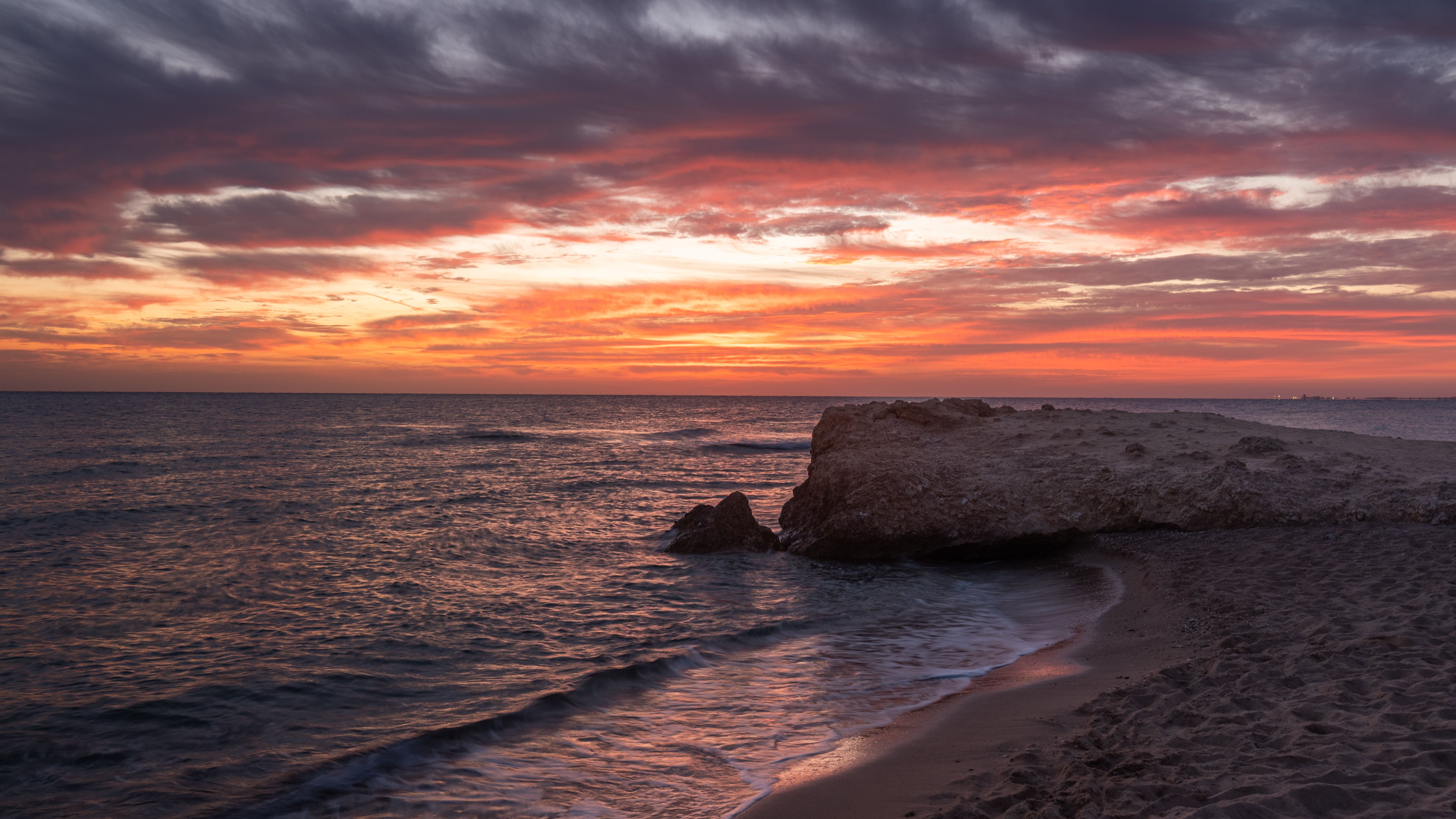 Calm Sea Waves And Sunset Photos, Download The BEST Free Calm Sea Waves ...