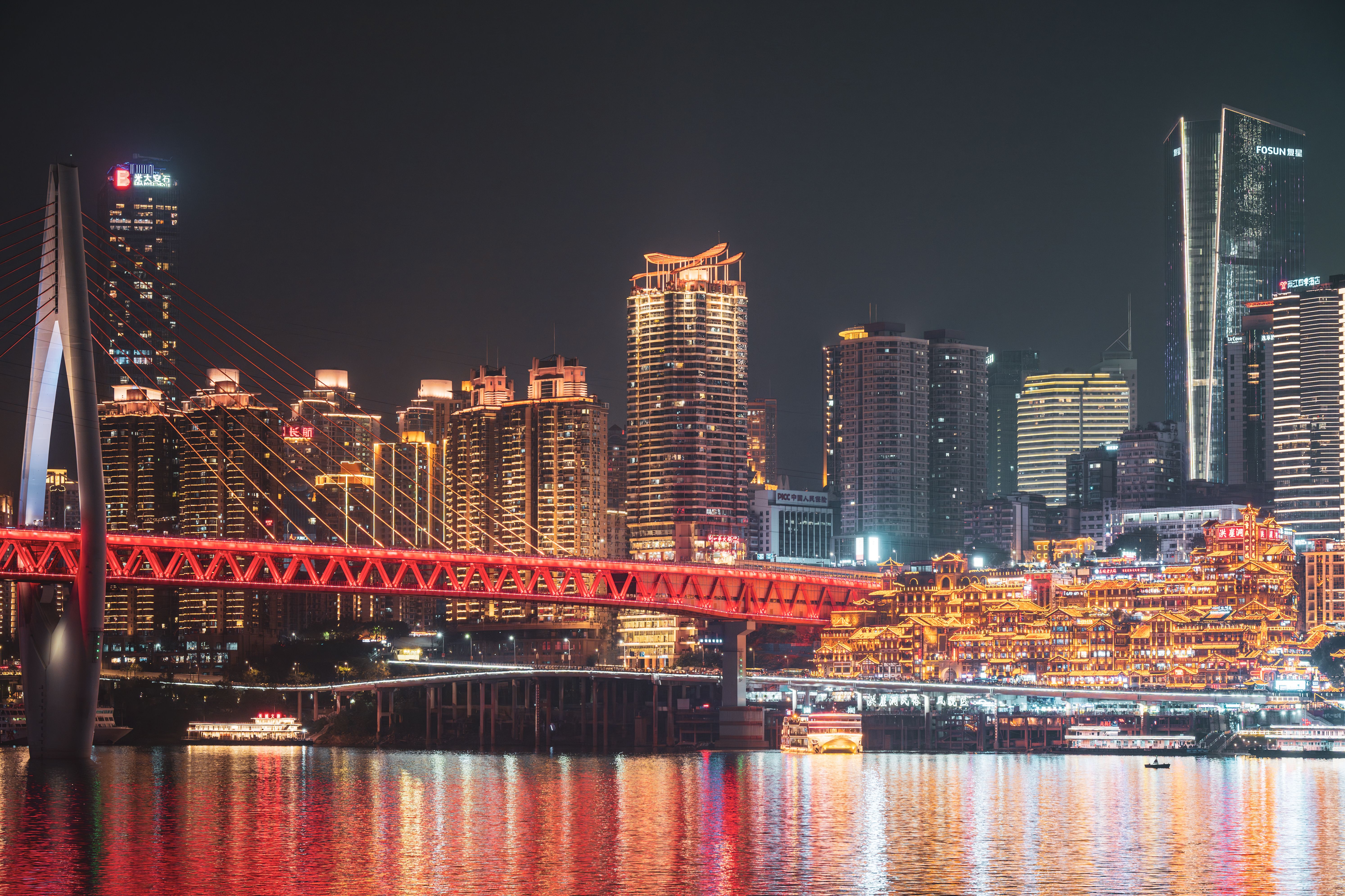 Atok Bridge Bridge At Night Photos, Download The BEST Free Atok Bridge ...