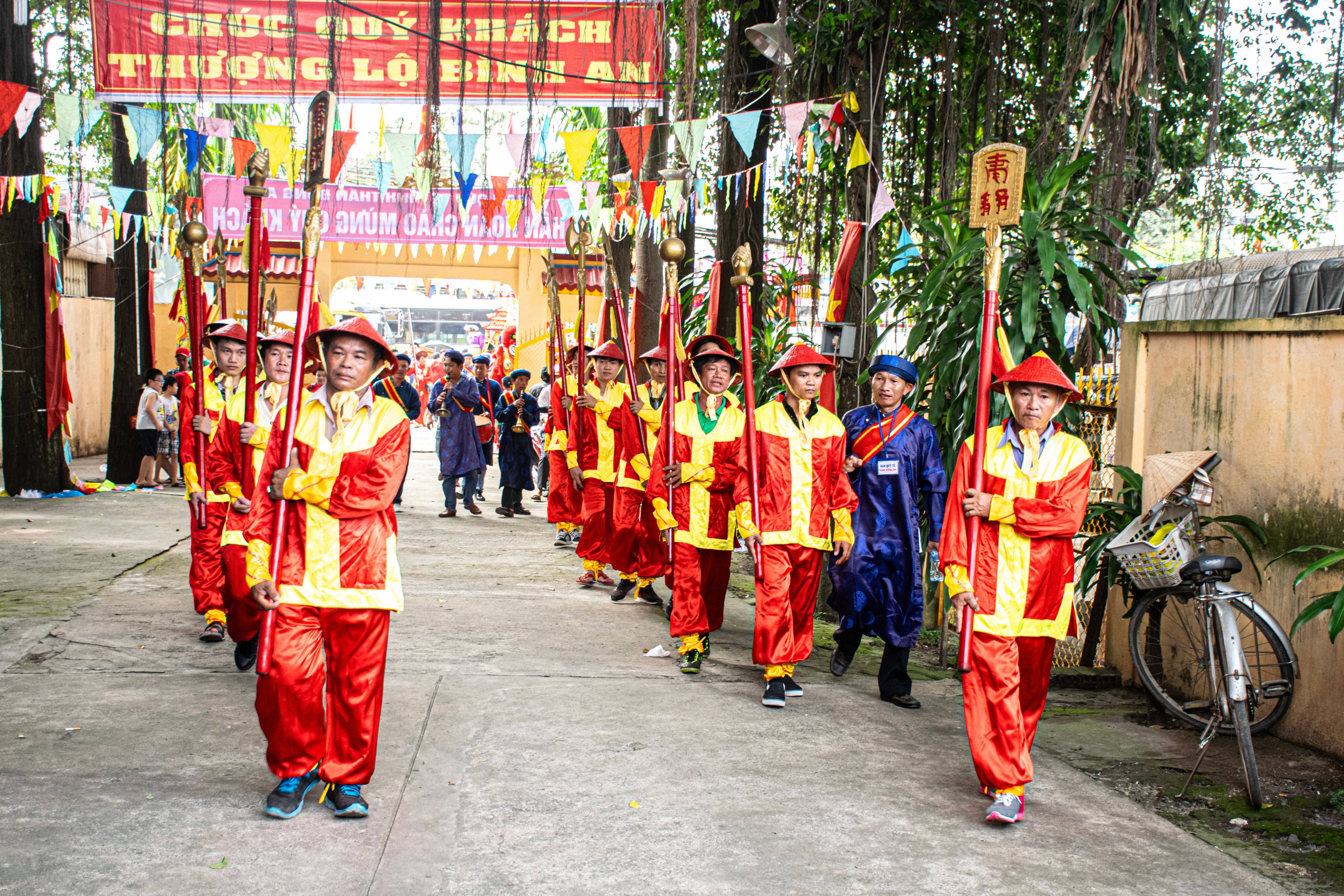 Vietnamese Traditional Parade in Thuận An · Free Stock Photo