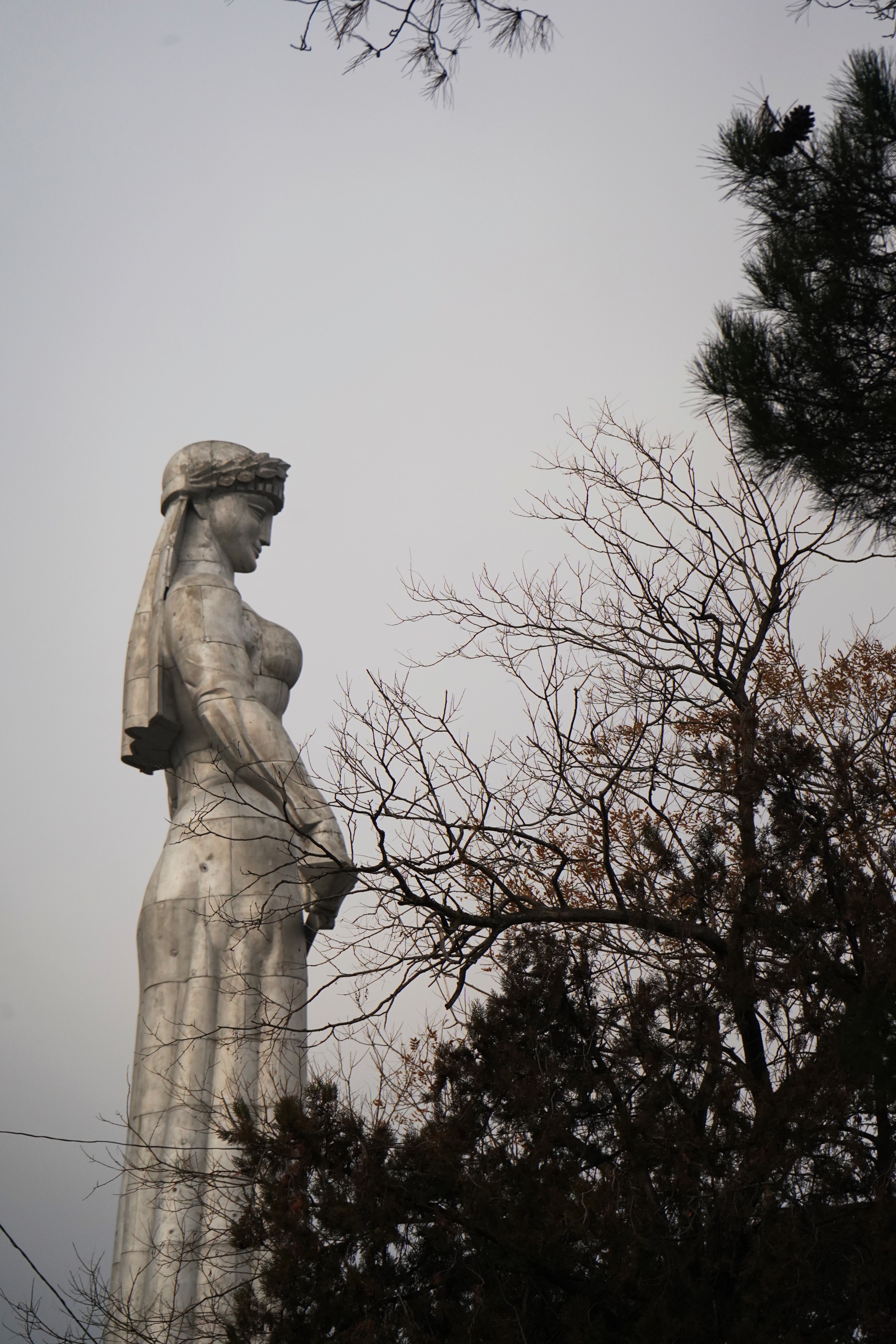 Iconic Mother of Georgia Statue in Tbilisi · Free Stock Photo