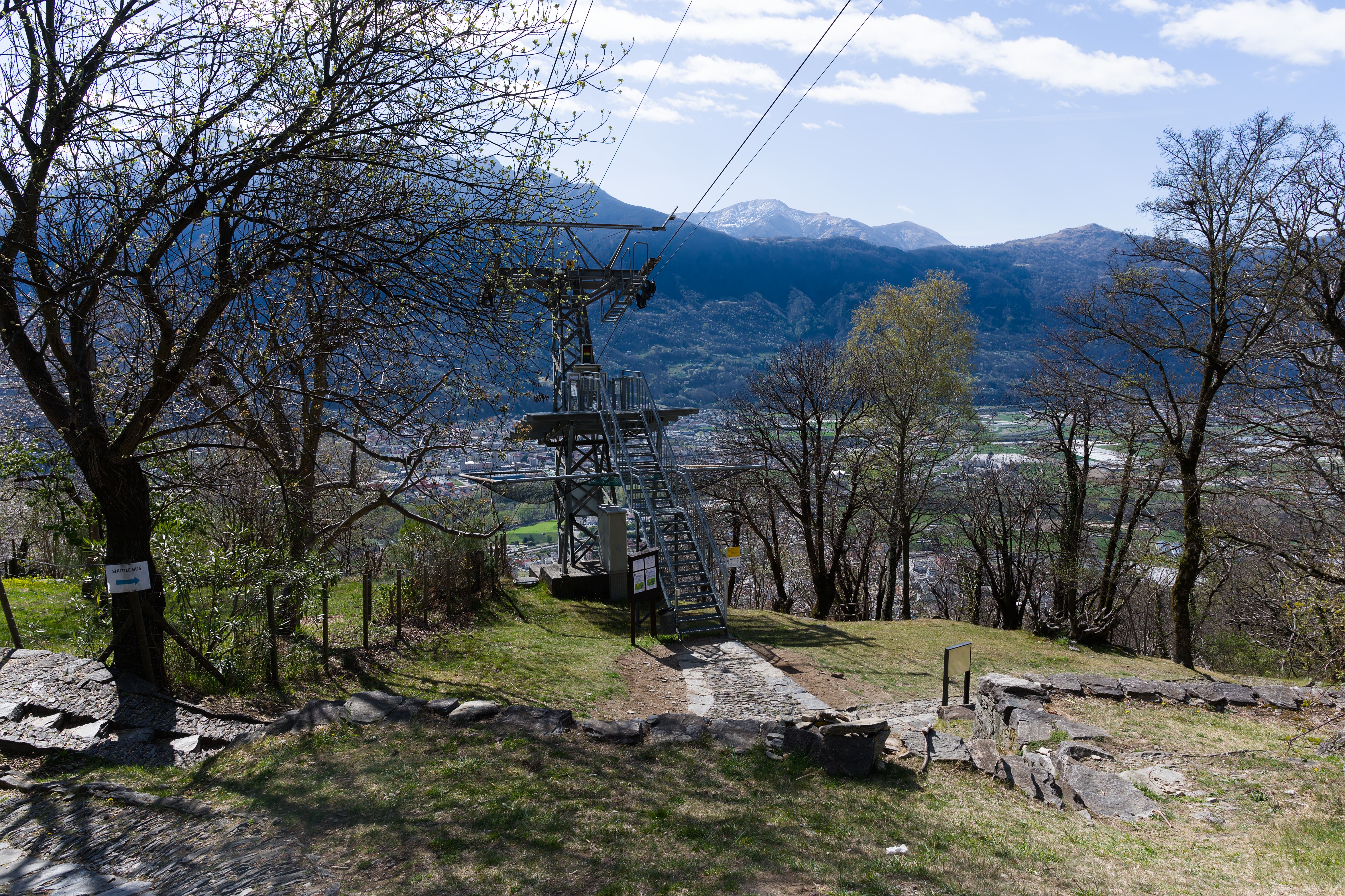 Scenic Viewpoint Overlooking Swiss Landscape · Free Stock Photo