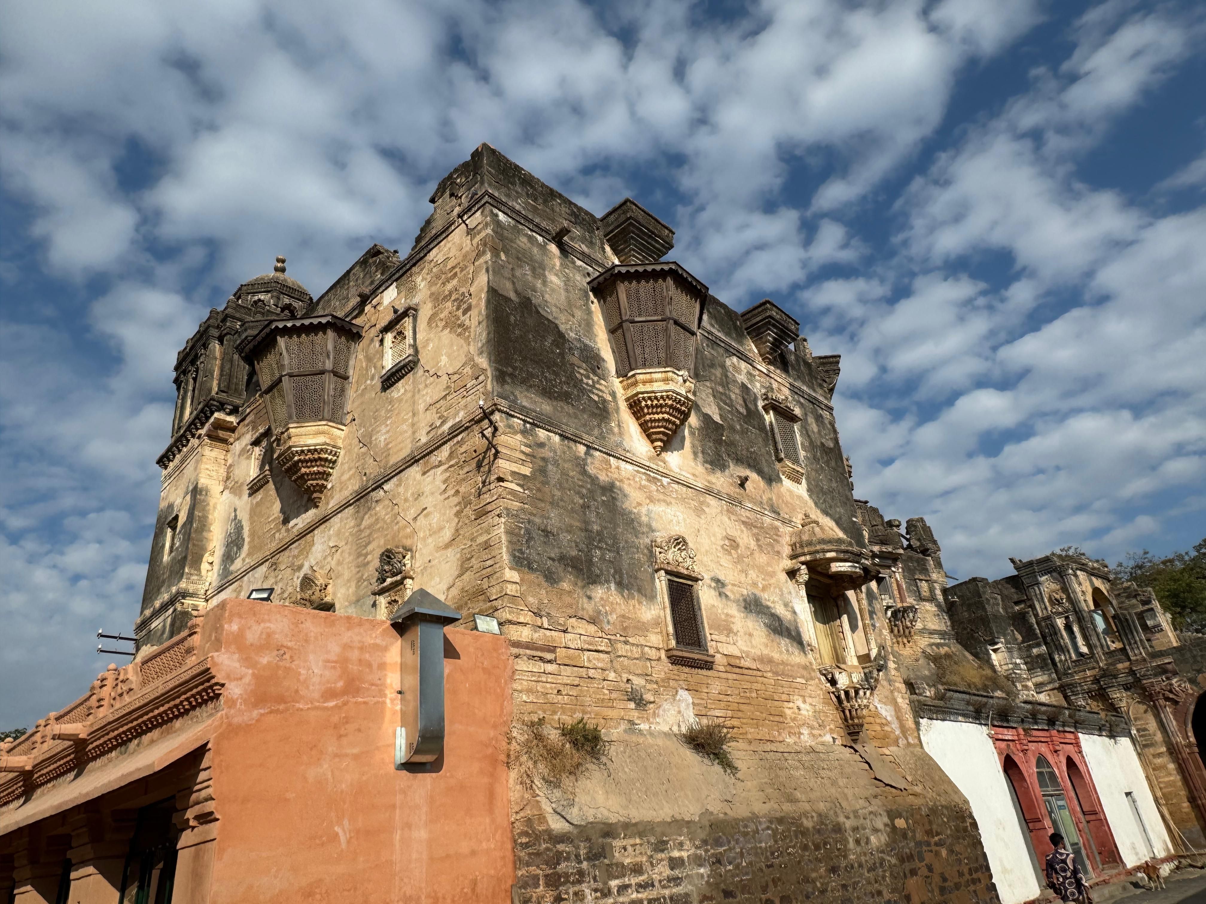 Historic Indian Fort under a Vivid Blue Sky · Free Stock Photo