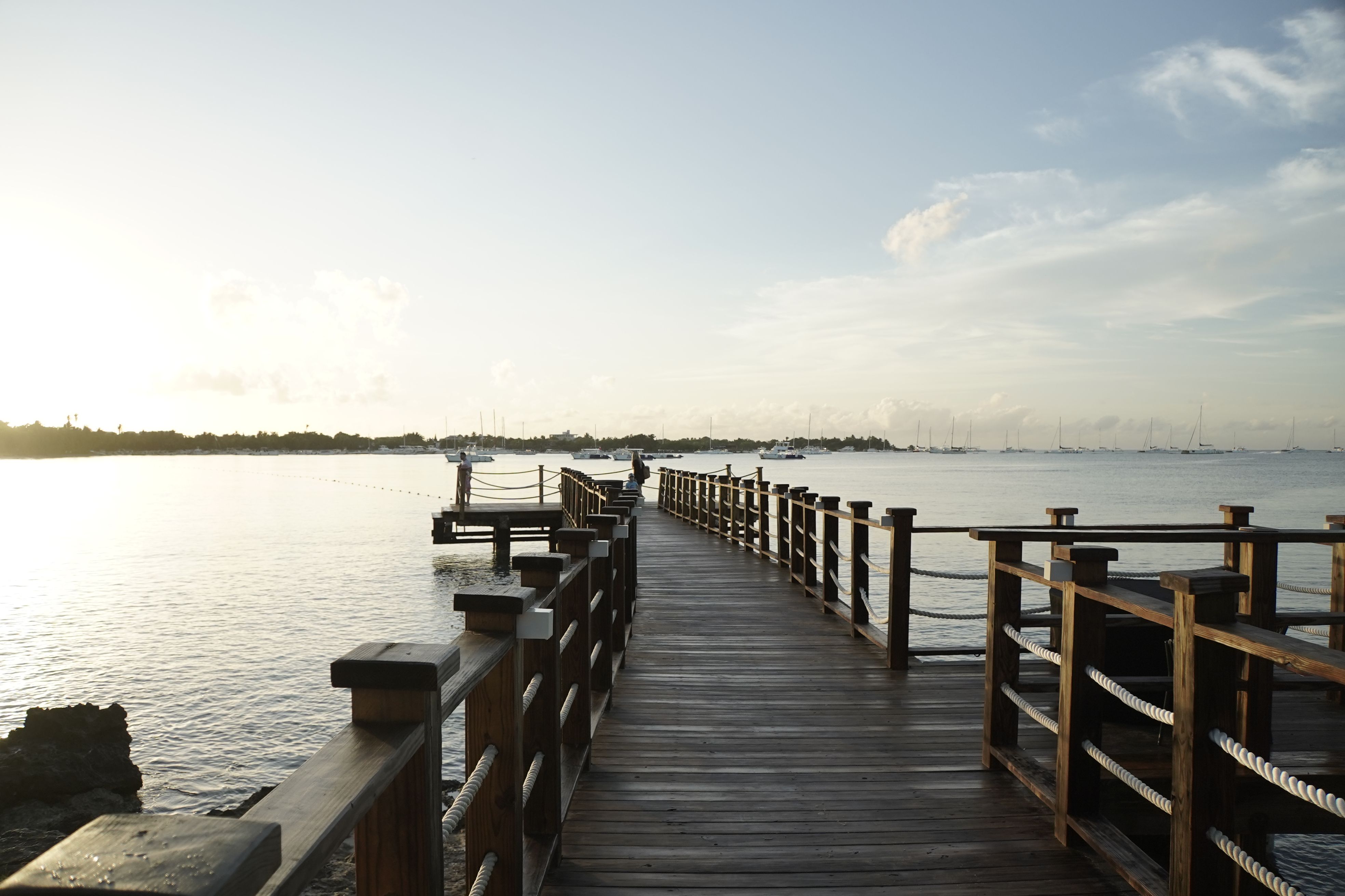 Scenic View of Wooden Pier at Sunset · Free Stock Photo