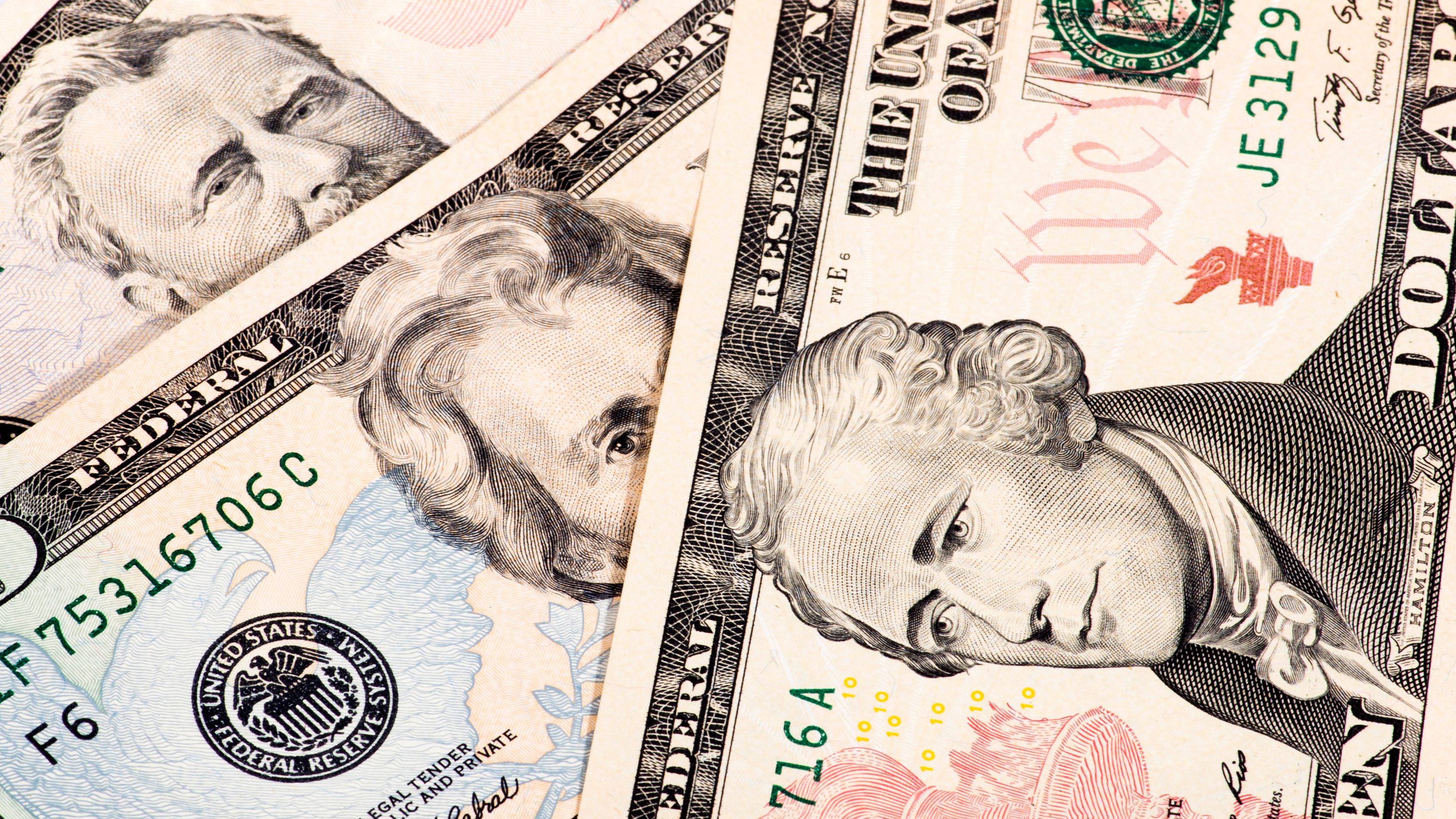 Close-Up Image of US Dollar Bills for Finance · Free Stock Photo