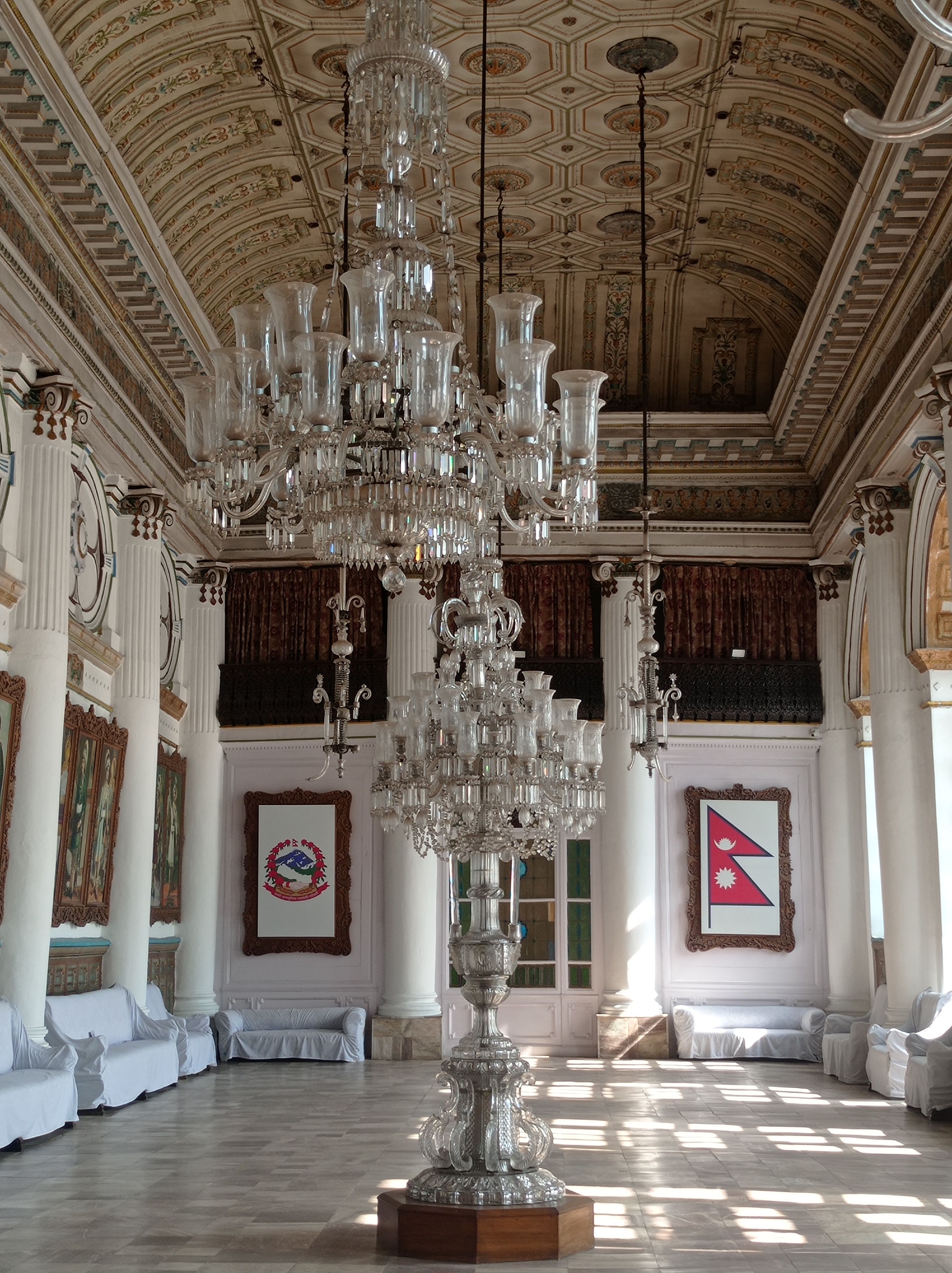 Elegant Historical Ballroom with Chandeliers · Free Stock Photo