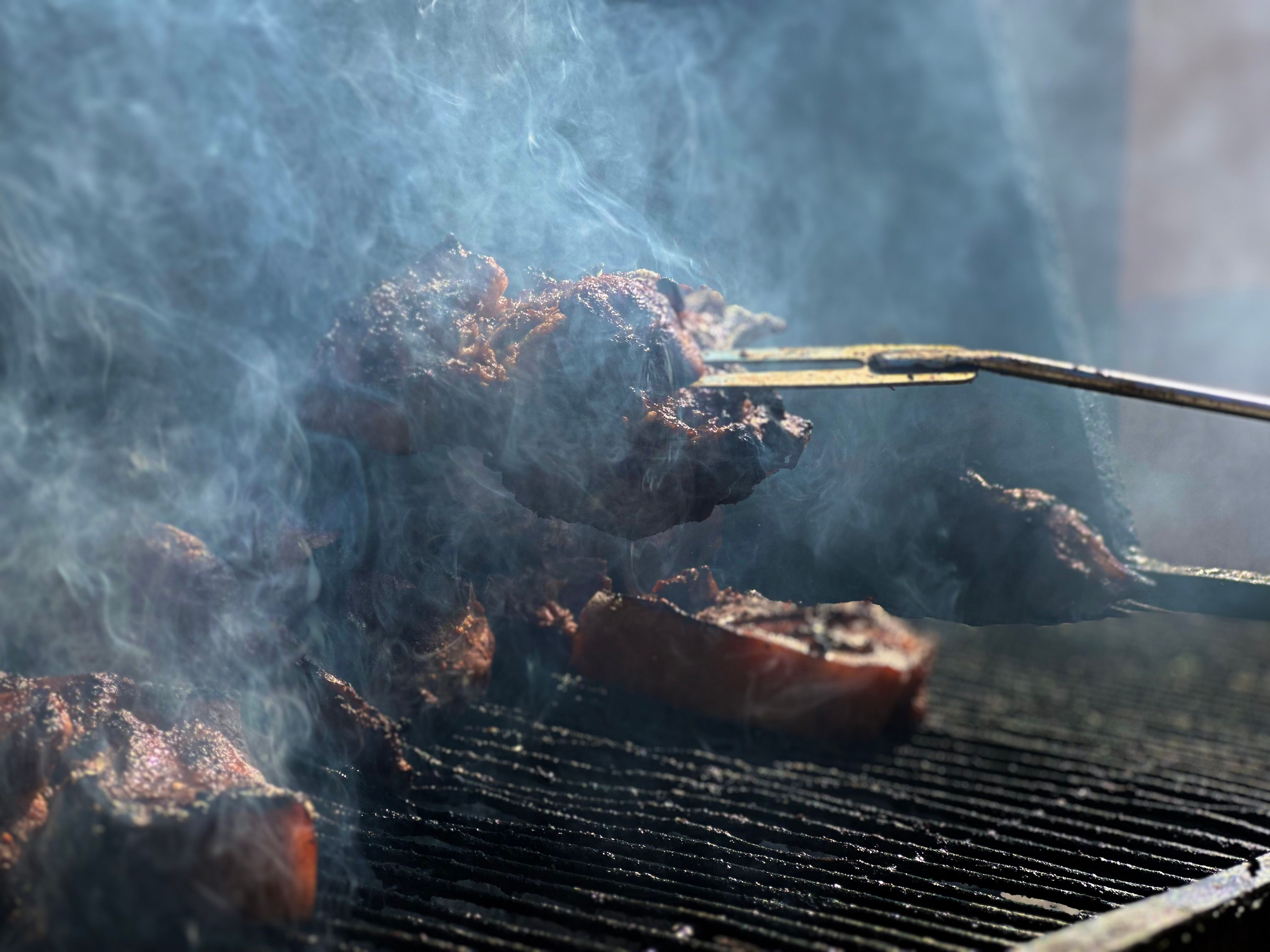 Close Photography of Grilled Meat on Griddle · Free Stock Photo