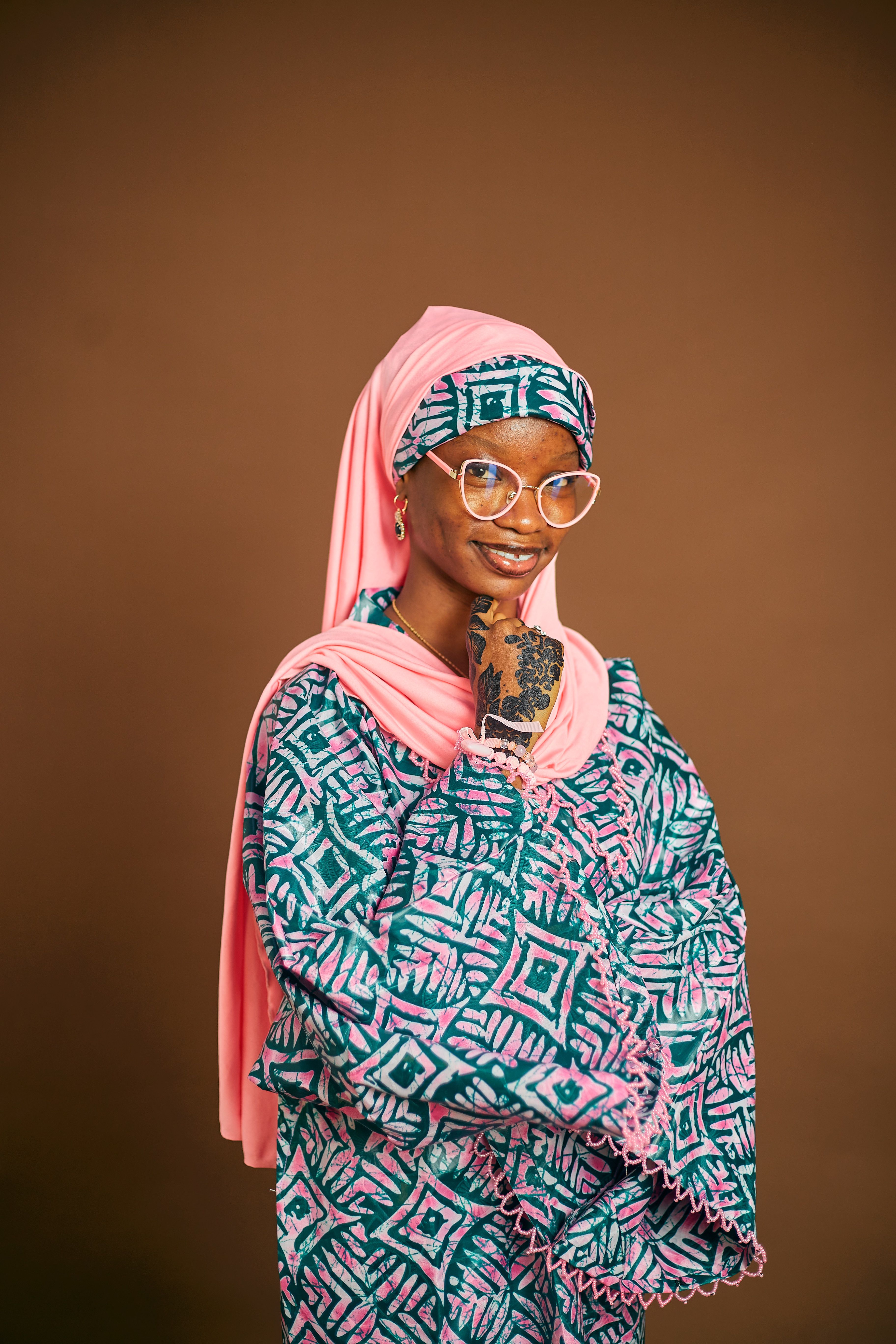 Colorful Traditional Attire with Modern Touch · Free Stock Photo
