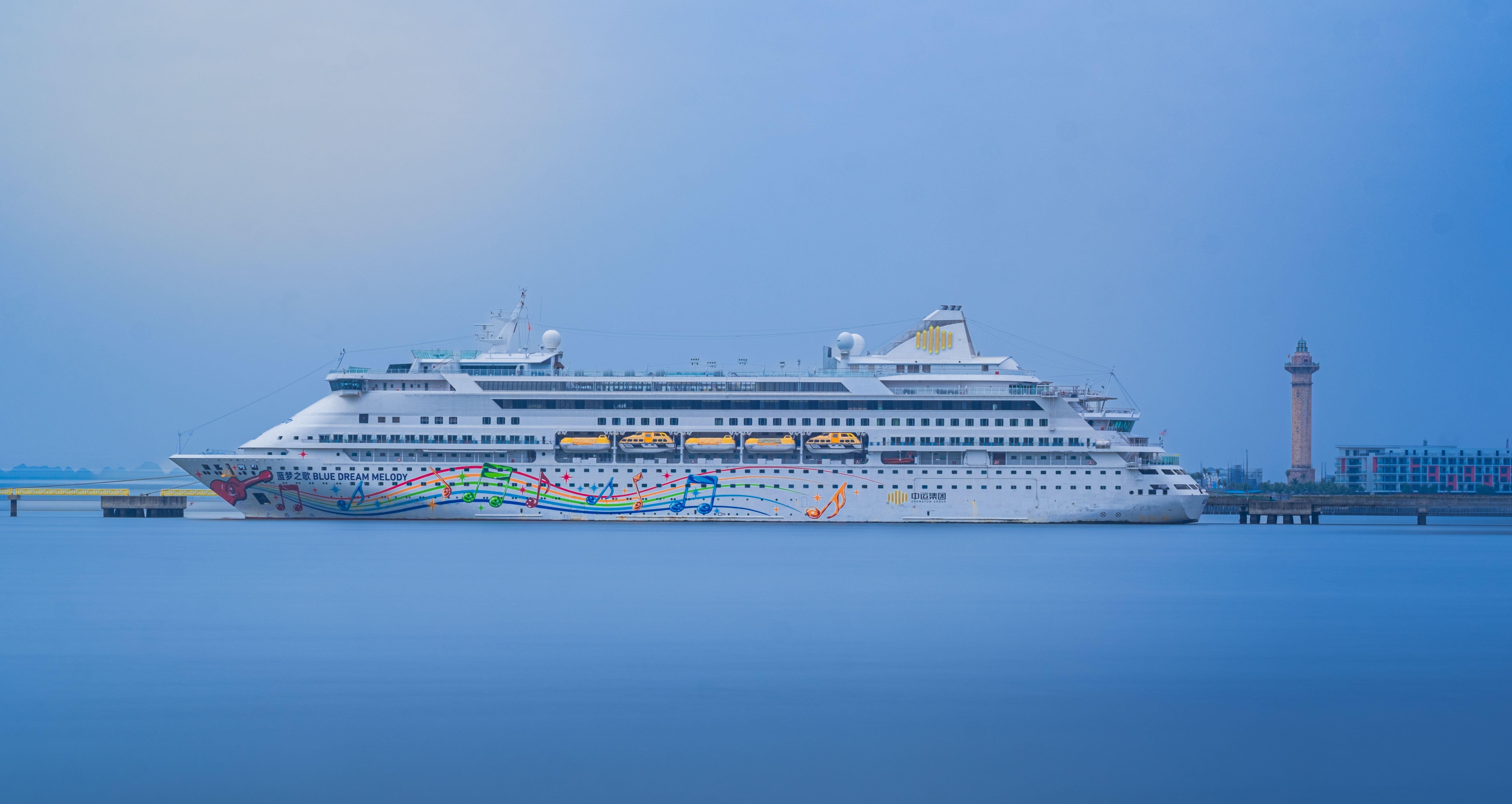 Cruise Ship on Dock · Free Stock Photo