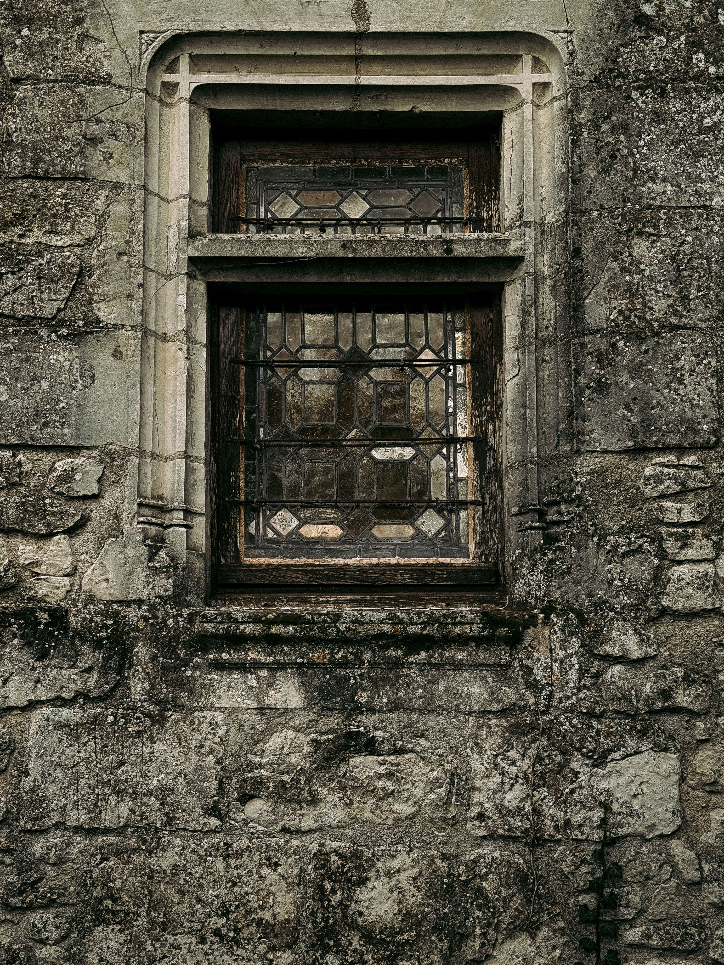 Ancient Stone Wall with Medieval Window in France · Free Stock Photo