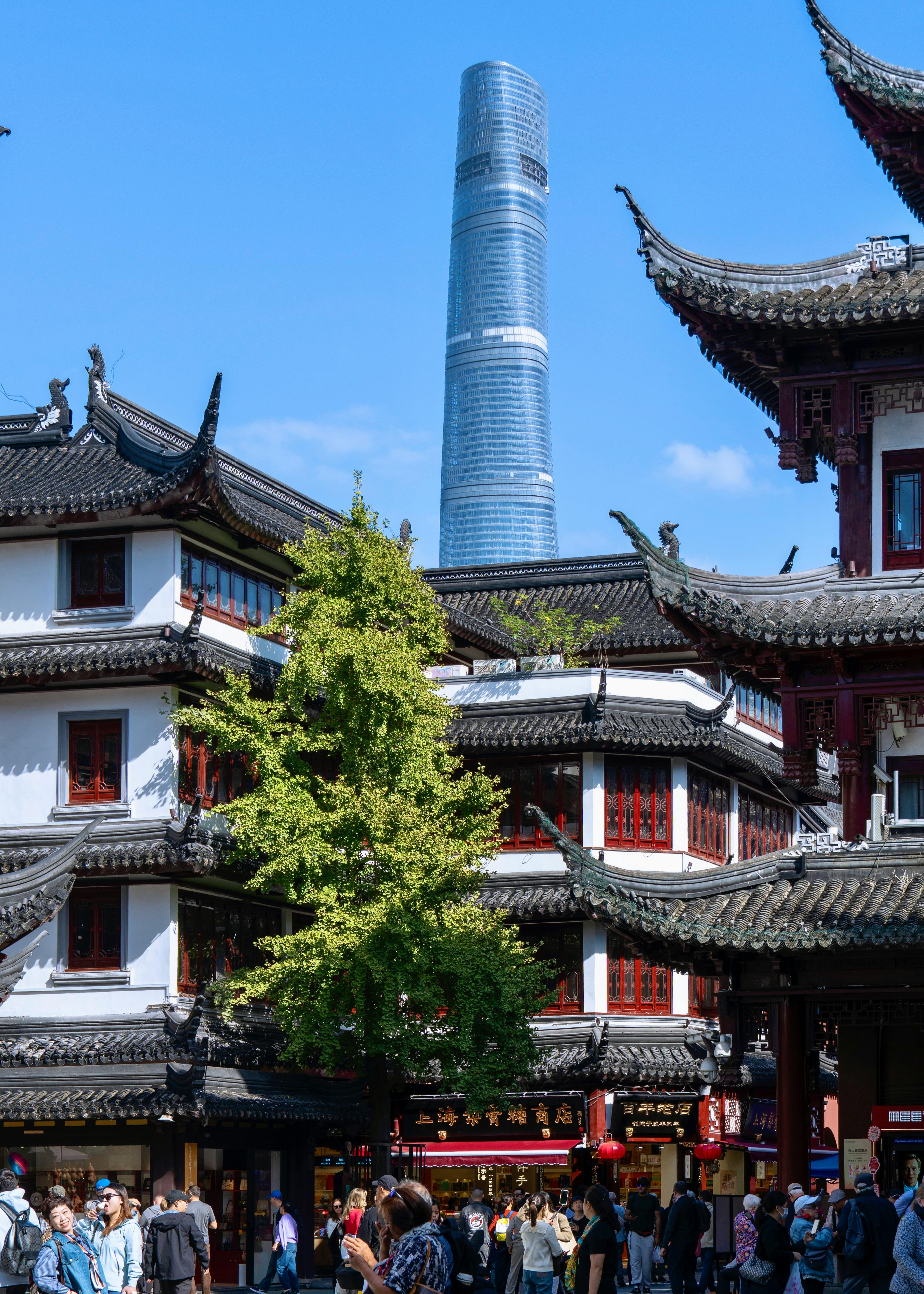 Traditionelle Und Moderne Architektur In Shanghai · Kostenloses Stock-Foto