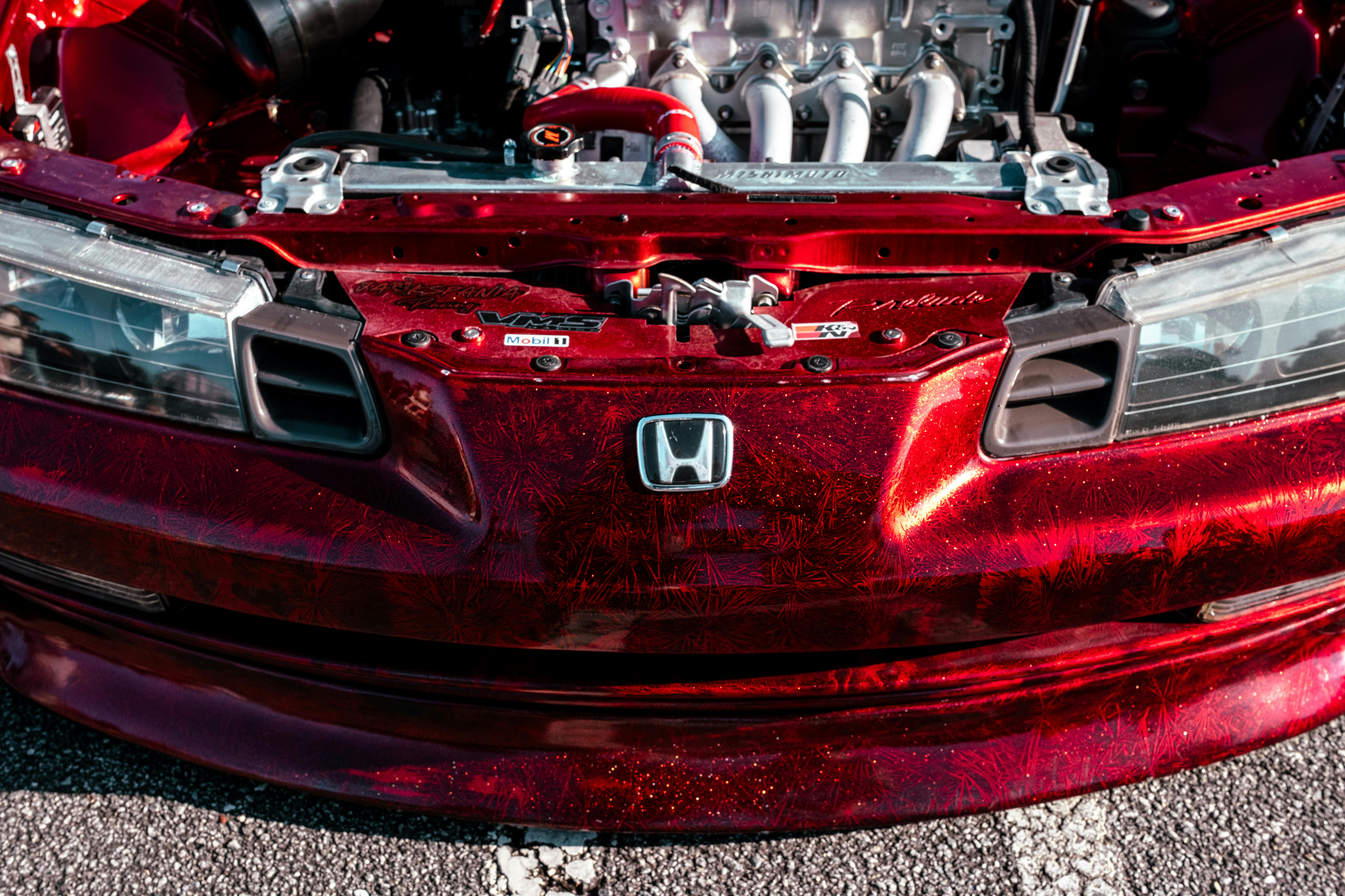 High-Performance Car Engine Close-Up · Free Stock Photo