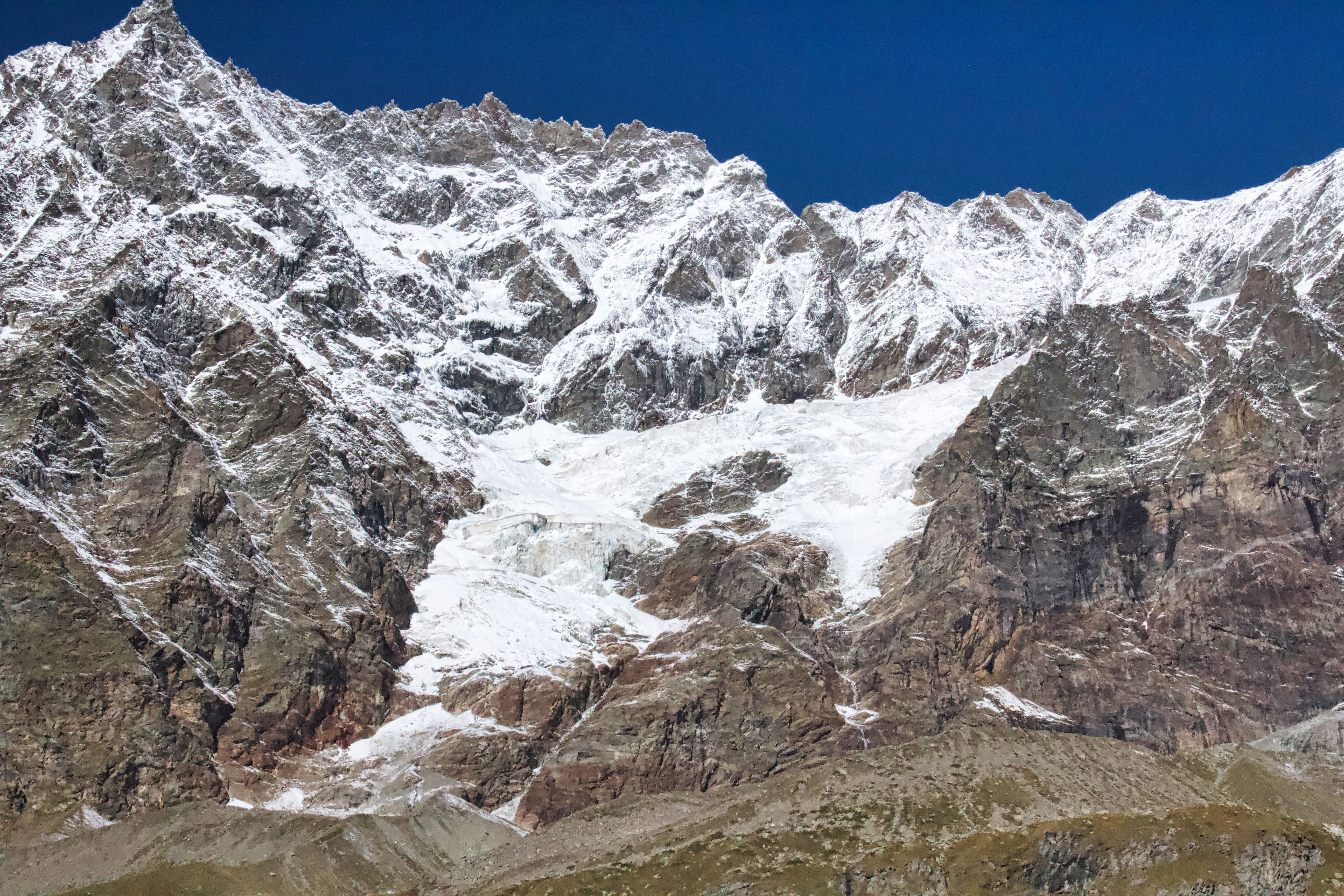 Snow-Covered Peaks of Breuil-Cervinia · Free Stock Photo