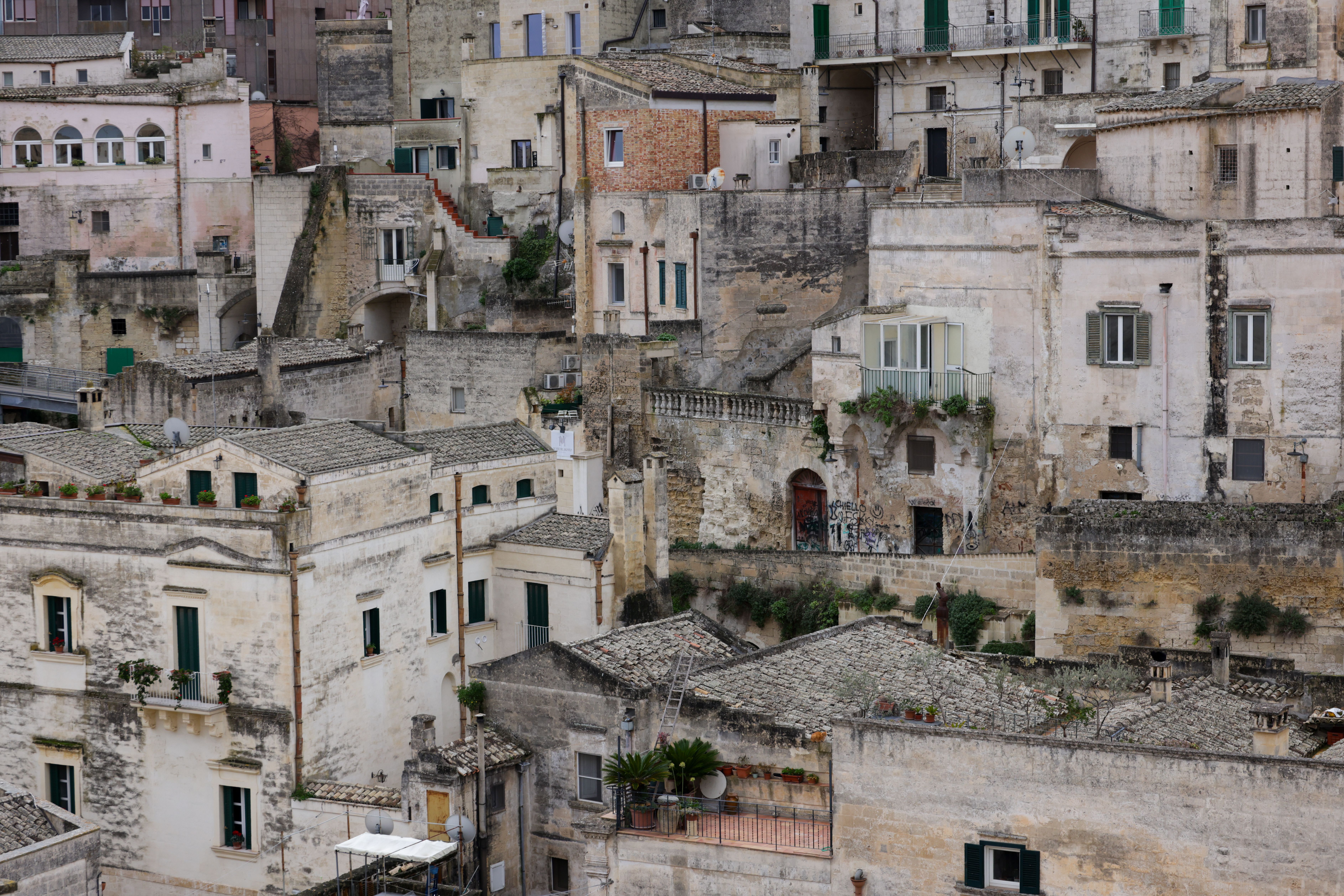 Ancient Stone Buildings in Matera Italy · Free Stock Photo