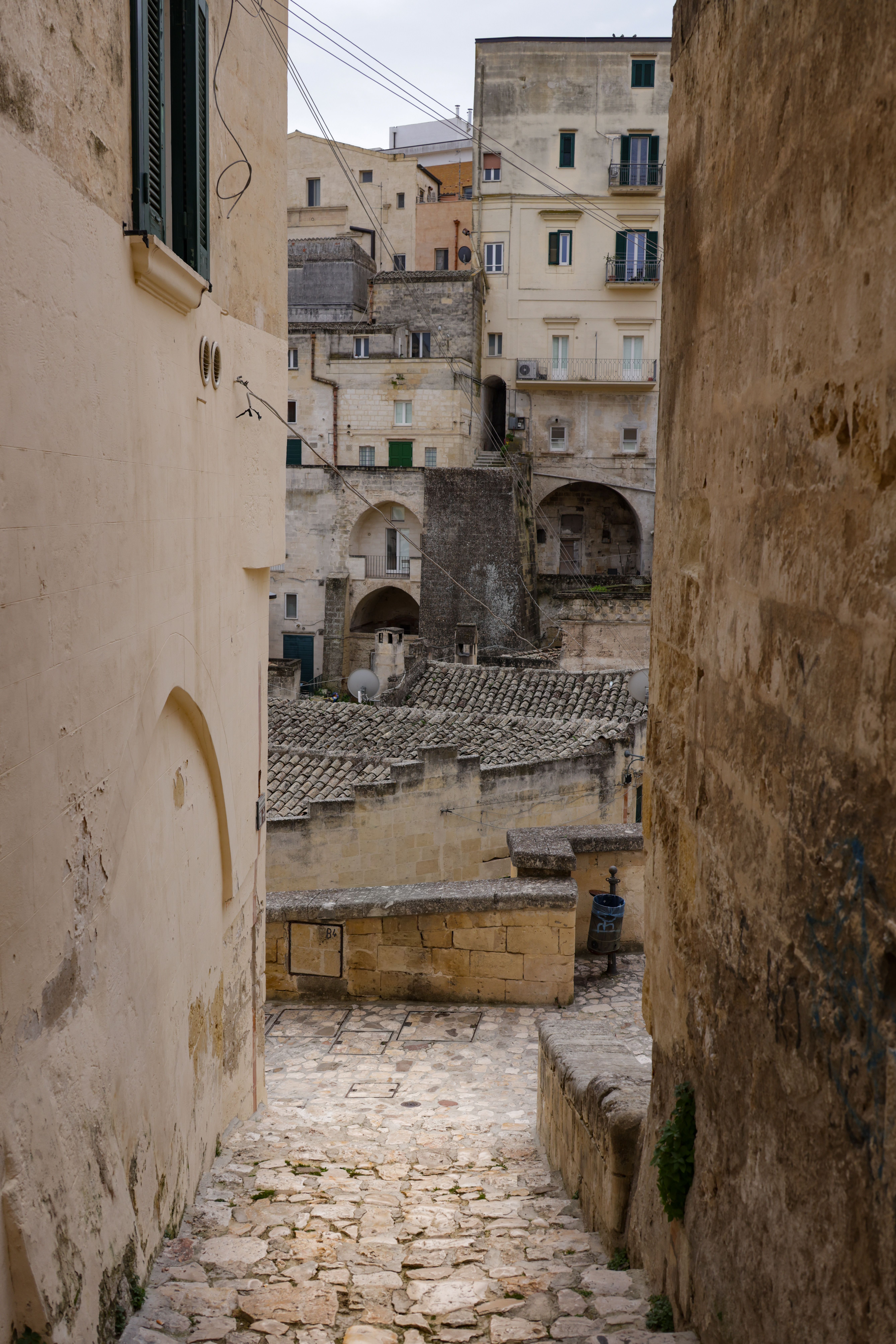 Historic Architecture in Matera Old Town Alley · Free Stock Photo