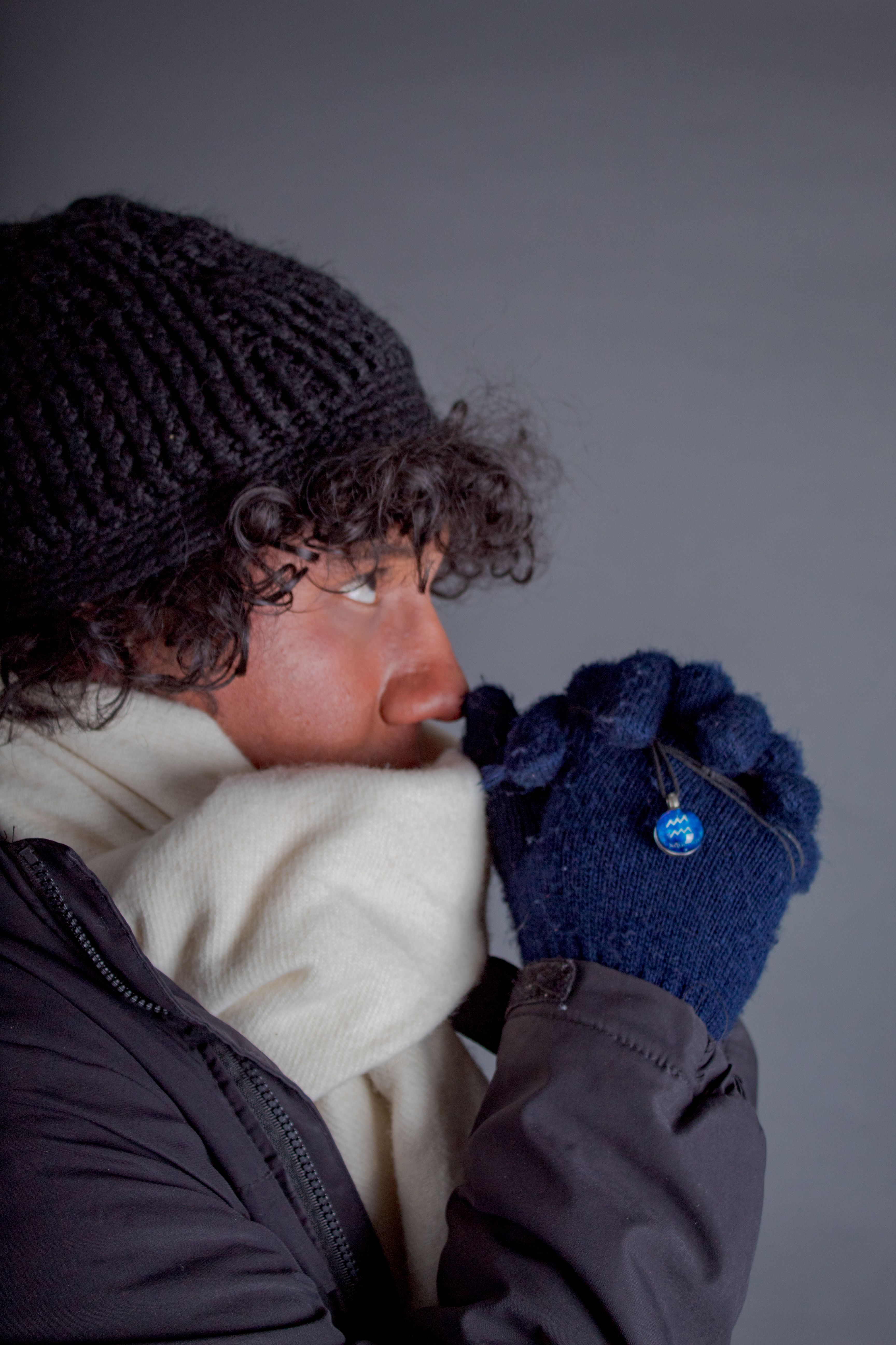 Young Man in Warm Winter Clothing Feeling Cold · Free Stock Photo