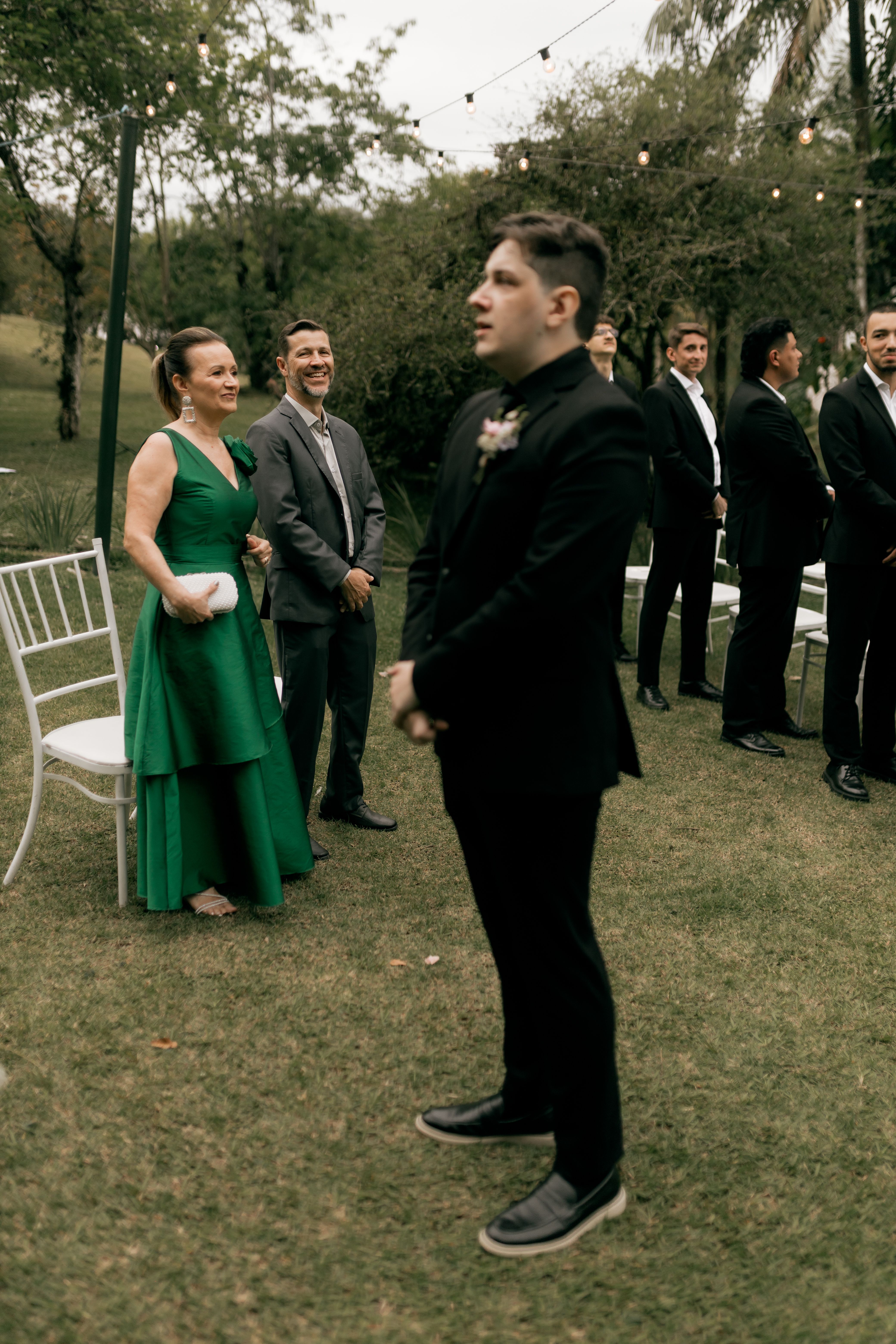 Outdoor Wedding Ceremony with Formal Attire · Free Stock Photo