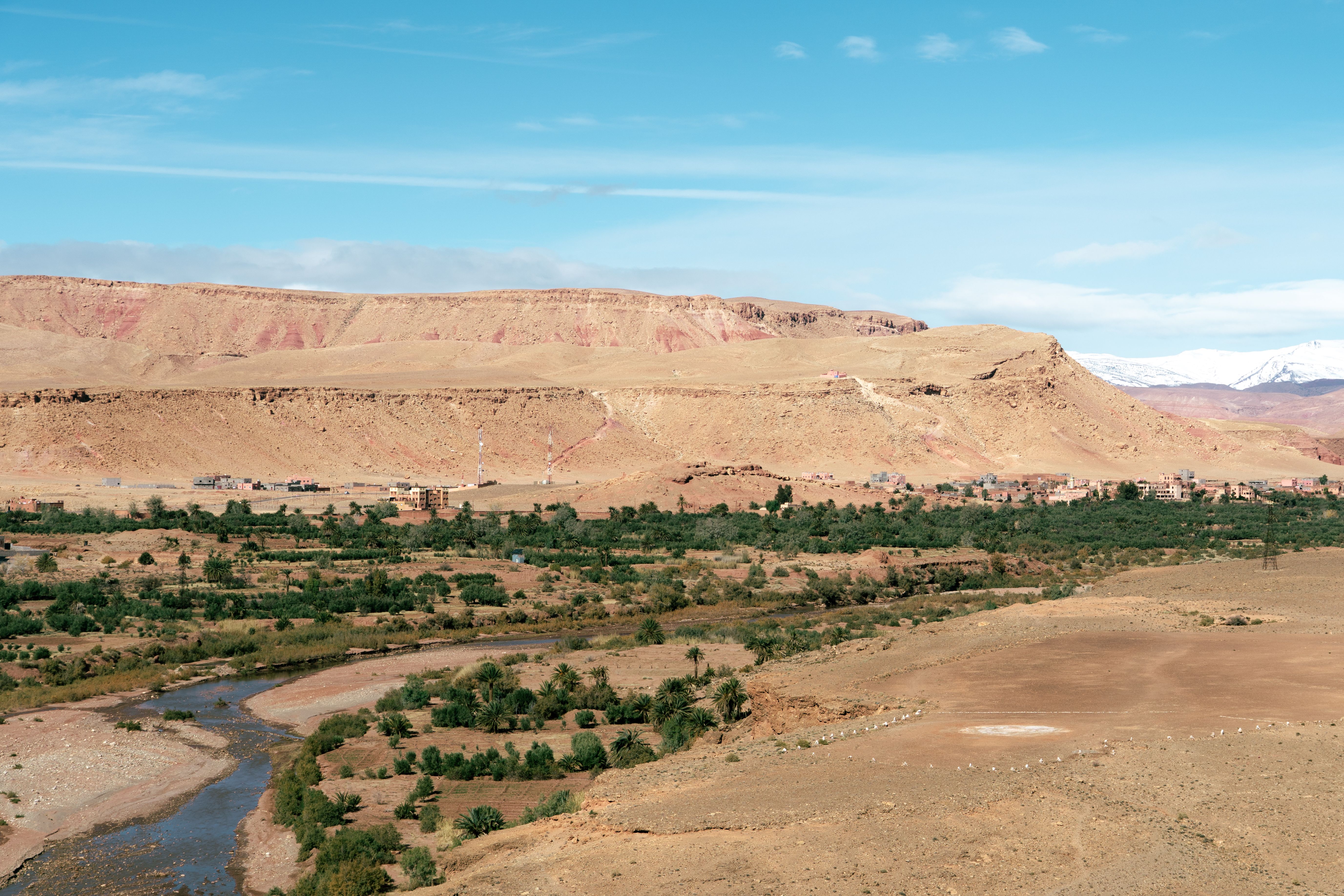 Scenic View of Desert Landscape in Morocco · Free Stock Photo