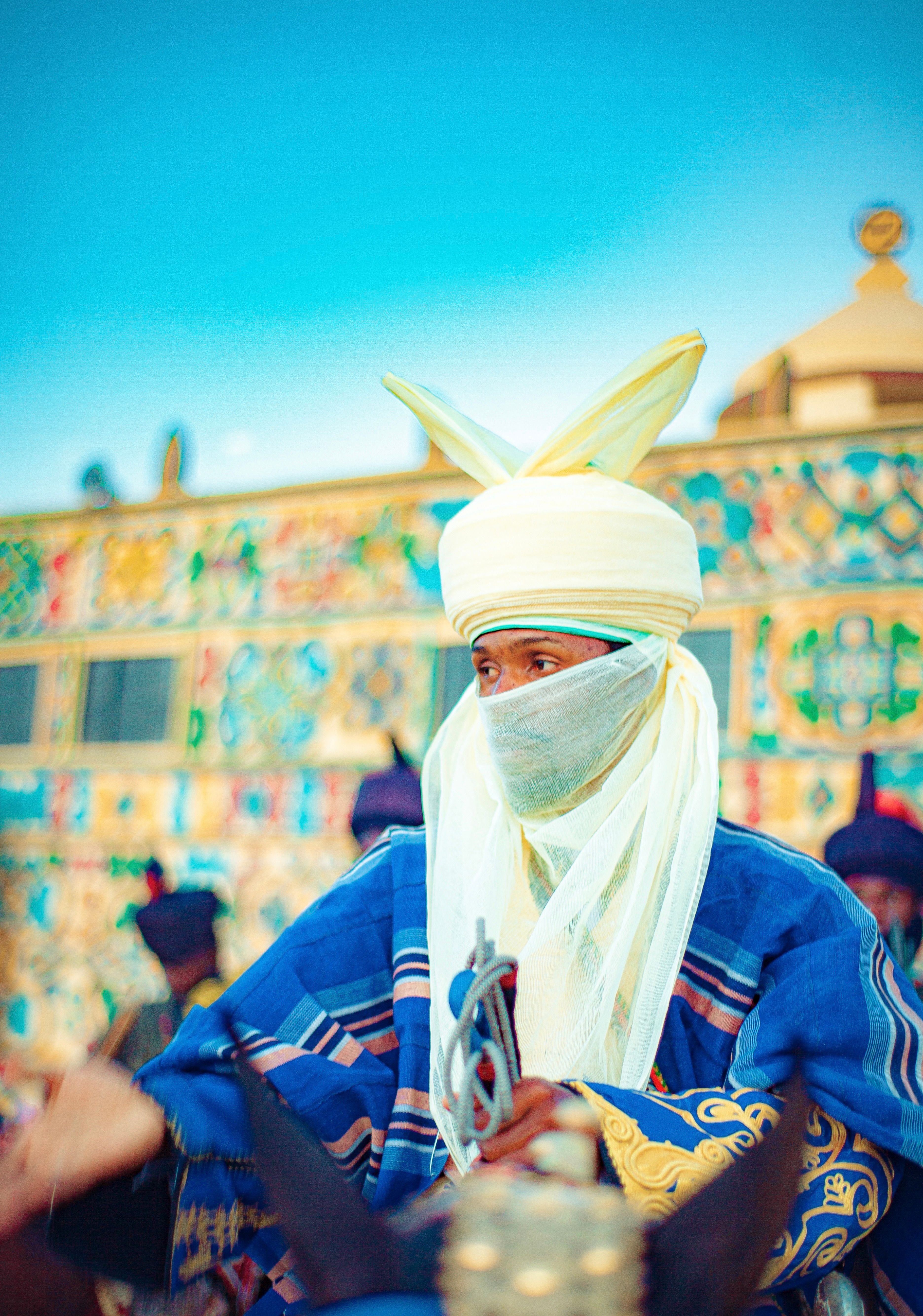 Colorful Traditional Ceremony with Cultural Attire · Free Stock Photo