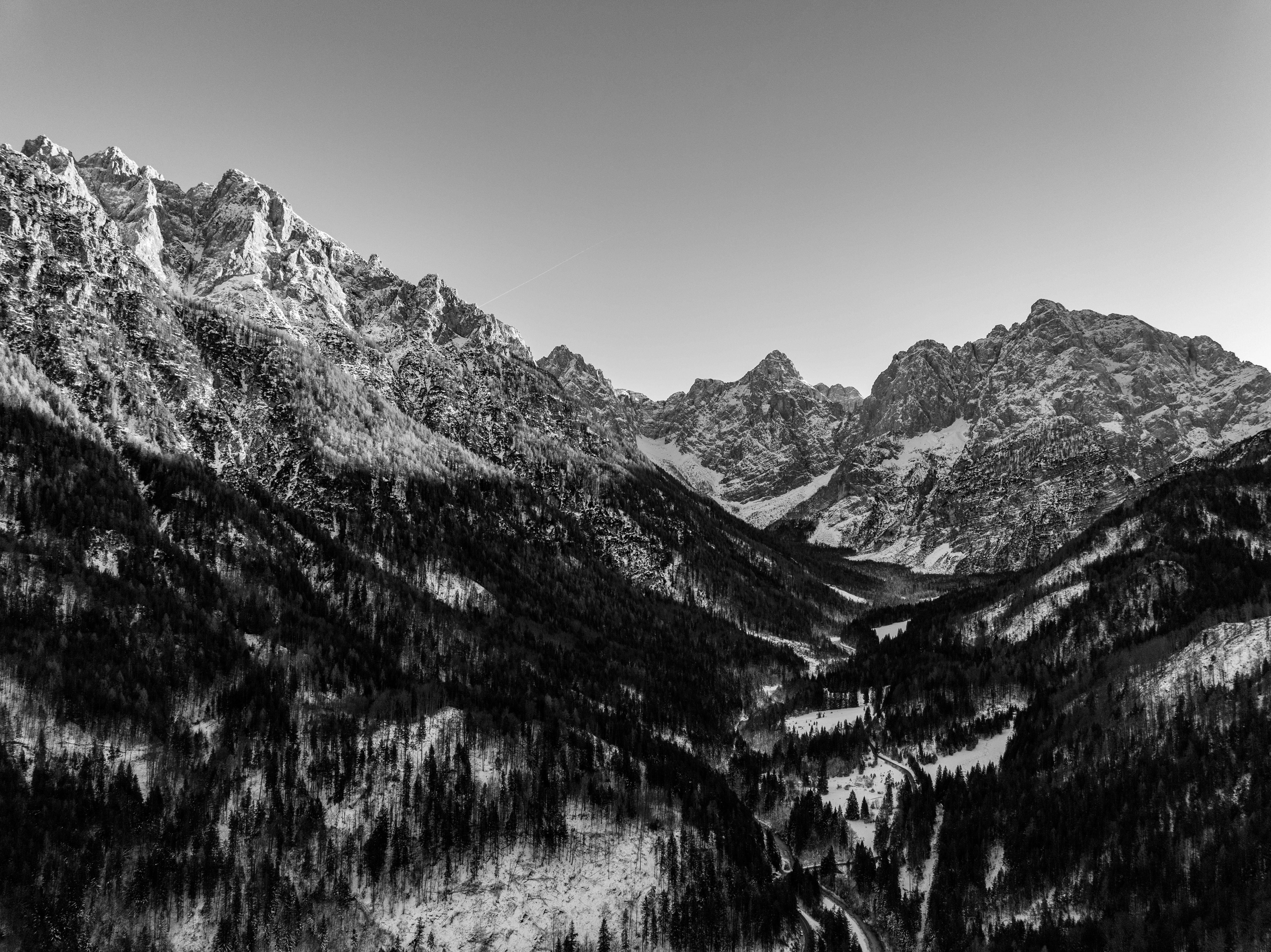 Majestic Winter Landscape of Julian Alps · Free Stock Photo