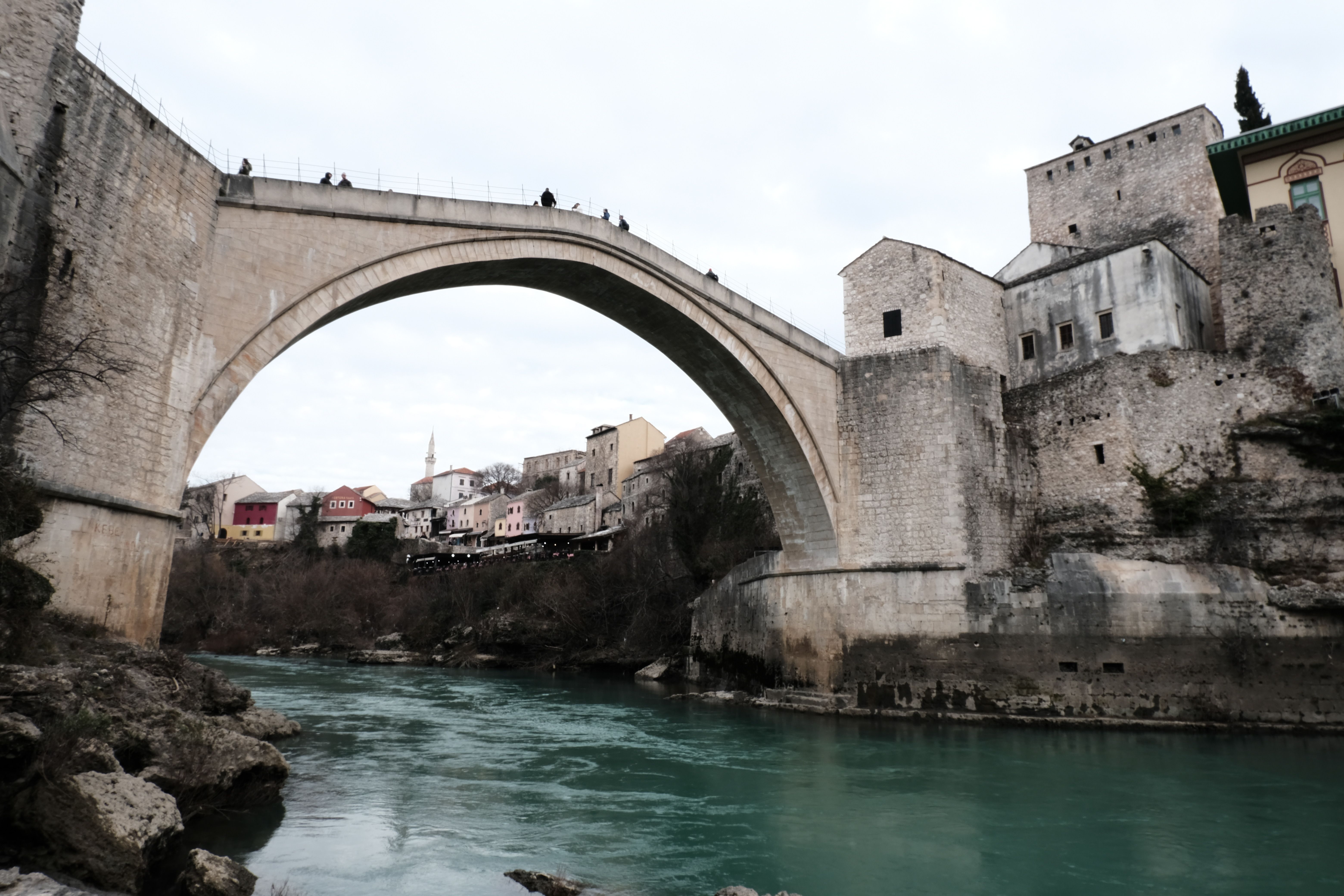 Stari Most Bridge in Mostar, Bosnia and Herzegovina · Free Stock Photo