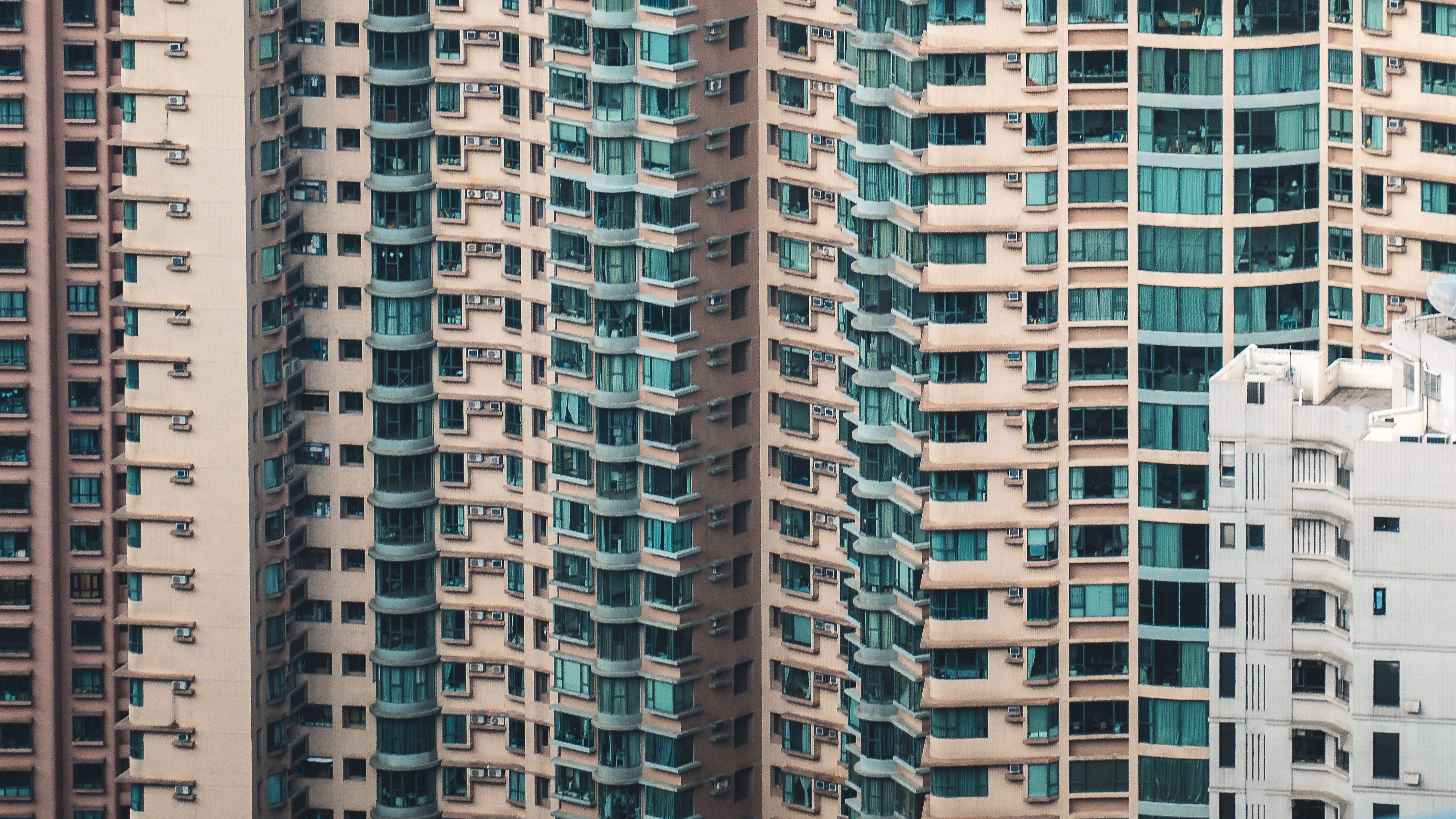 High-rise Residential Buildings in Hong Kong · Free Stock Photo