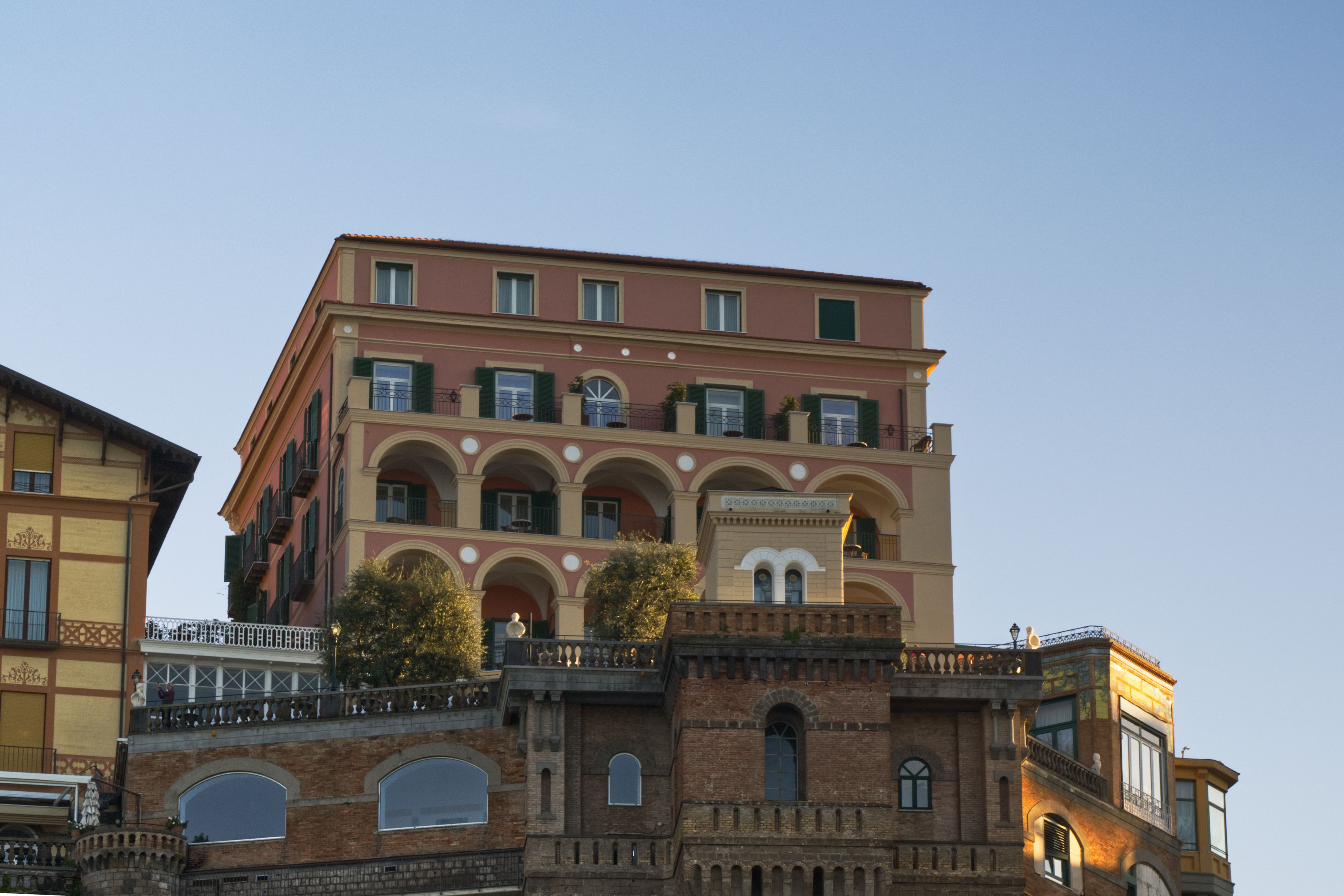 Italian Architecture with Arched Facades · Free Stock Photo