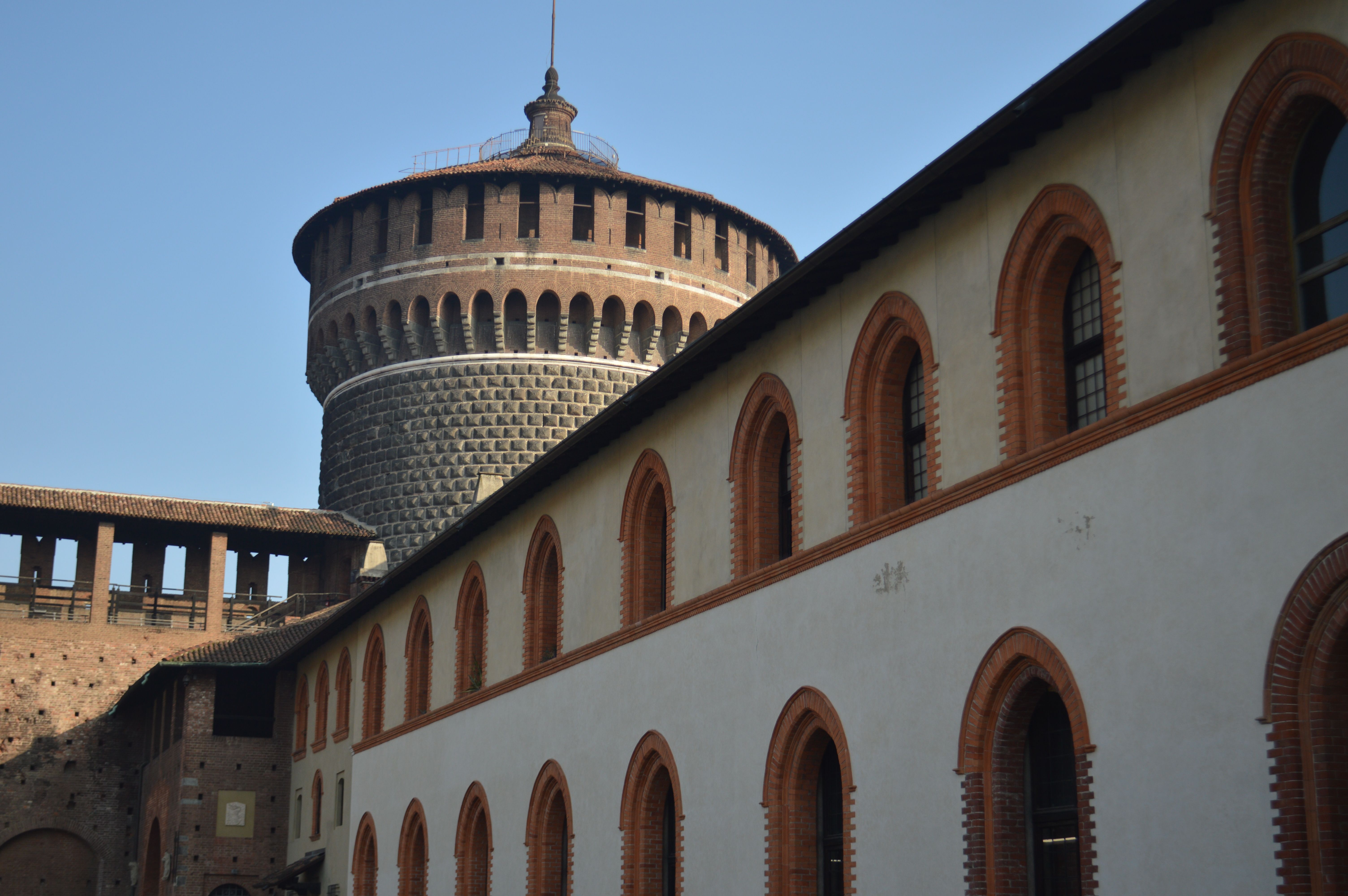 Historic Sforza Castle in Milan, Italy · Free Stock Photo