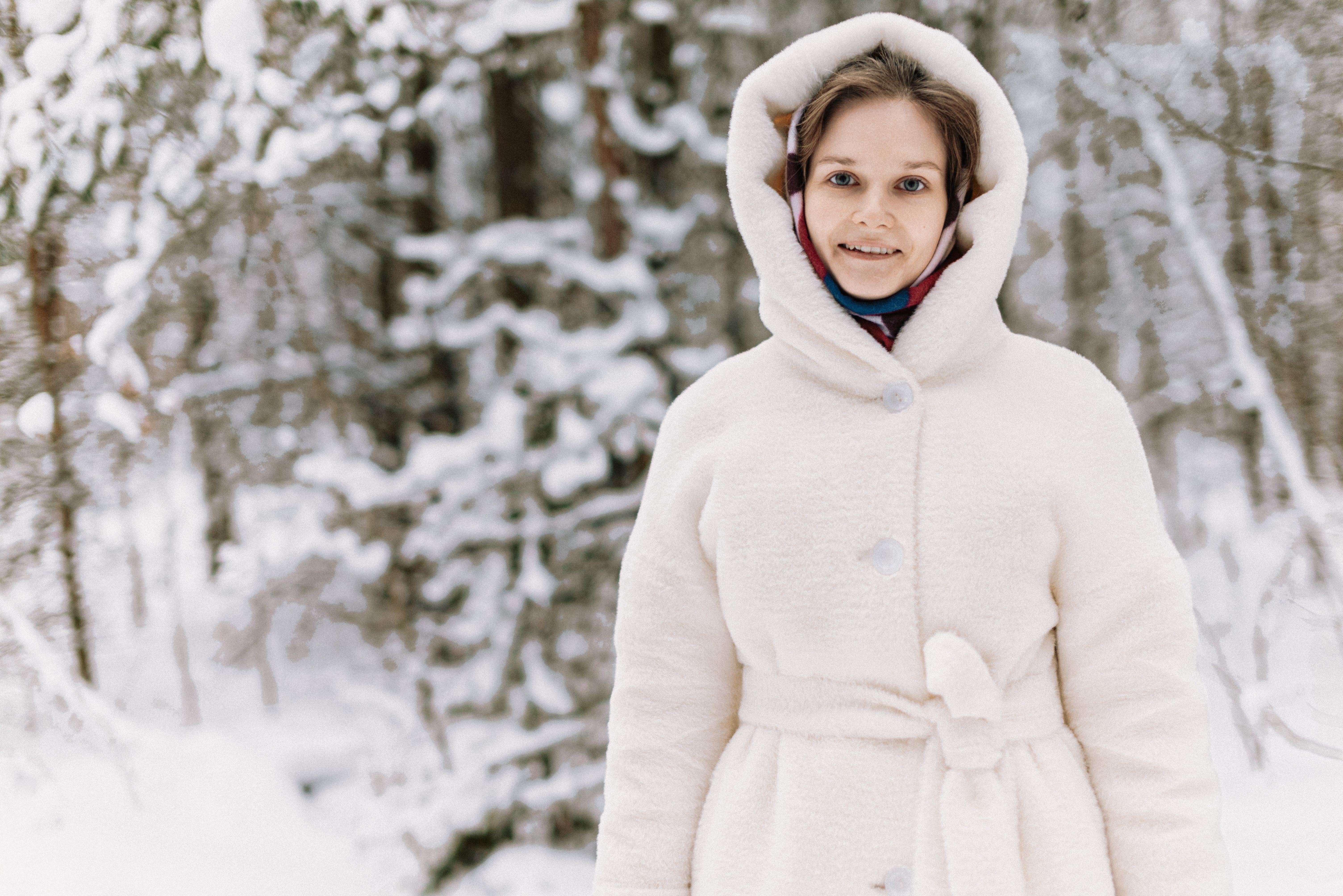 Winter Portrait in Vileyka Forest, Belarus · Free Stock Photo