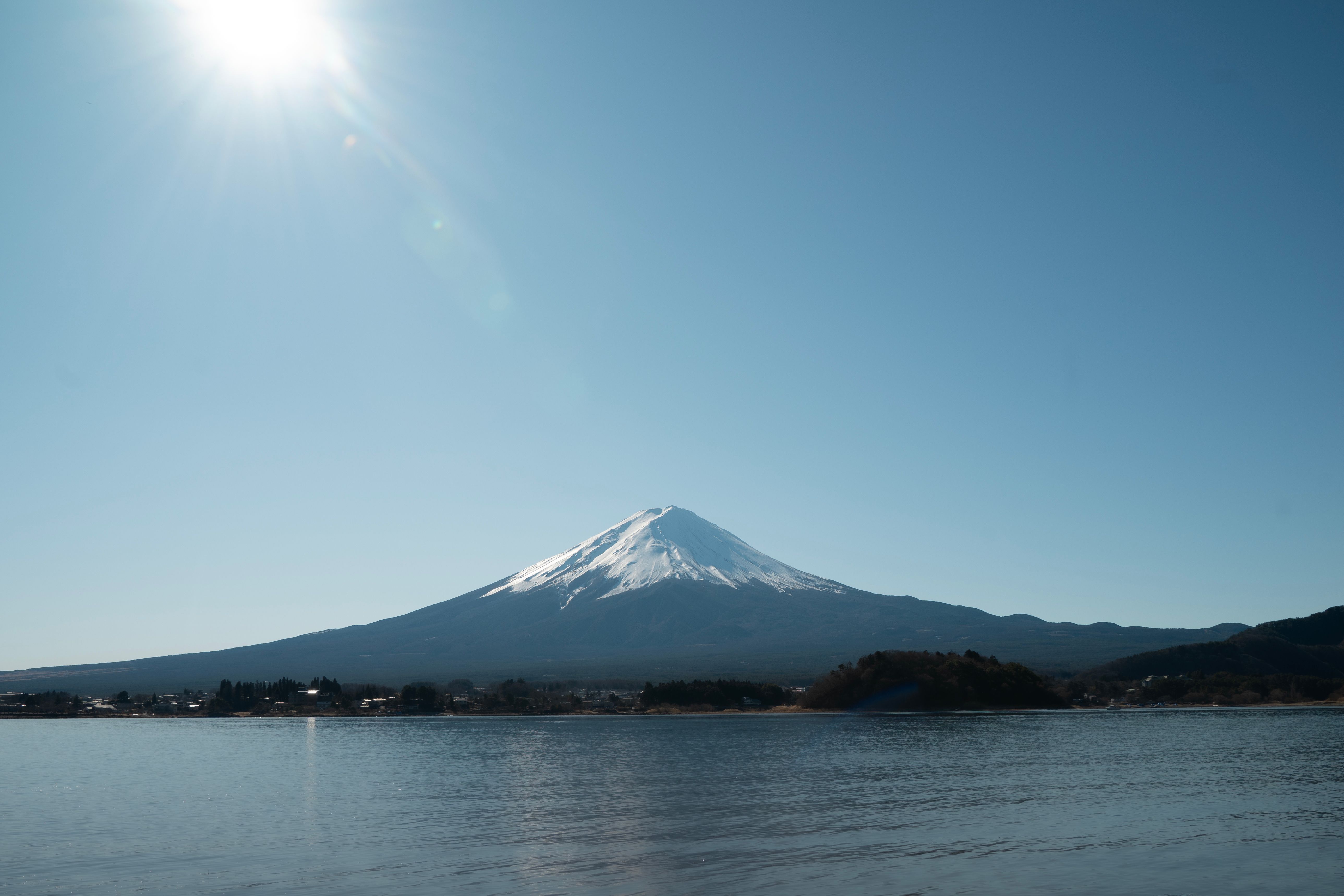 Breathtaking View of Mount Fuji in Winter · Free Stock Photo