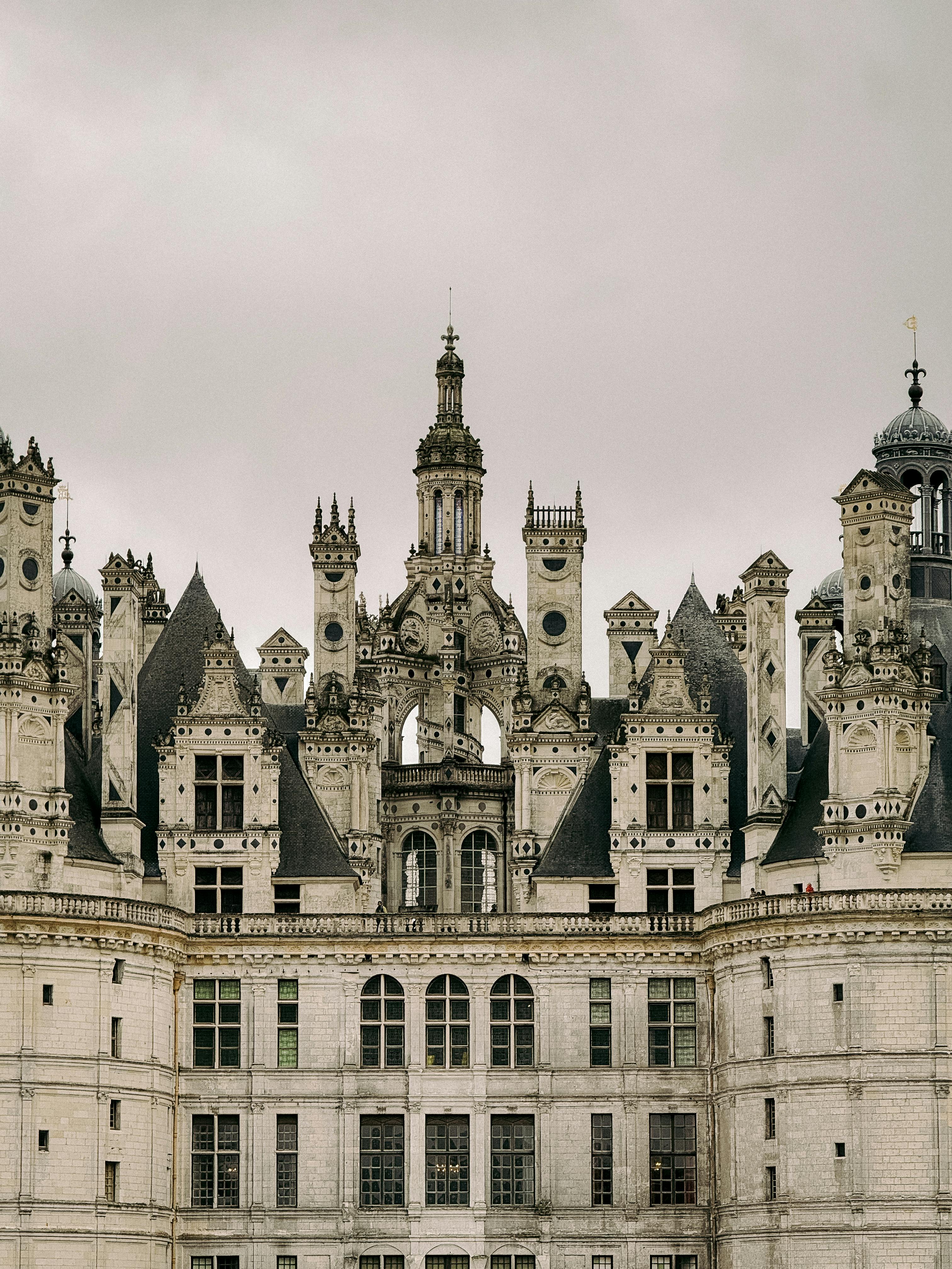 Stunning Facade of Château de Chambord, France · Free Stock Photo