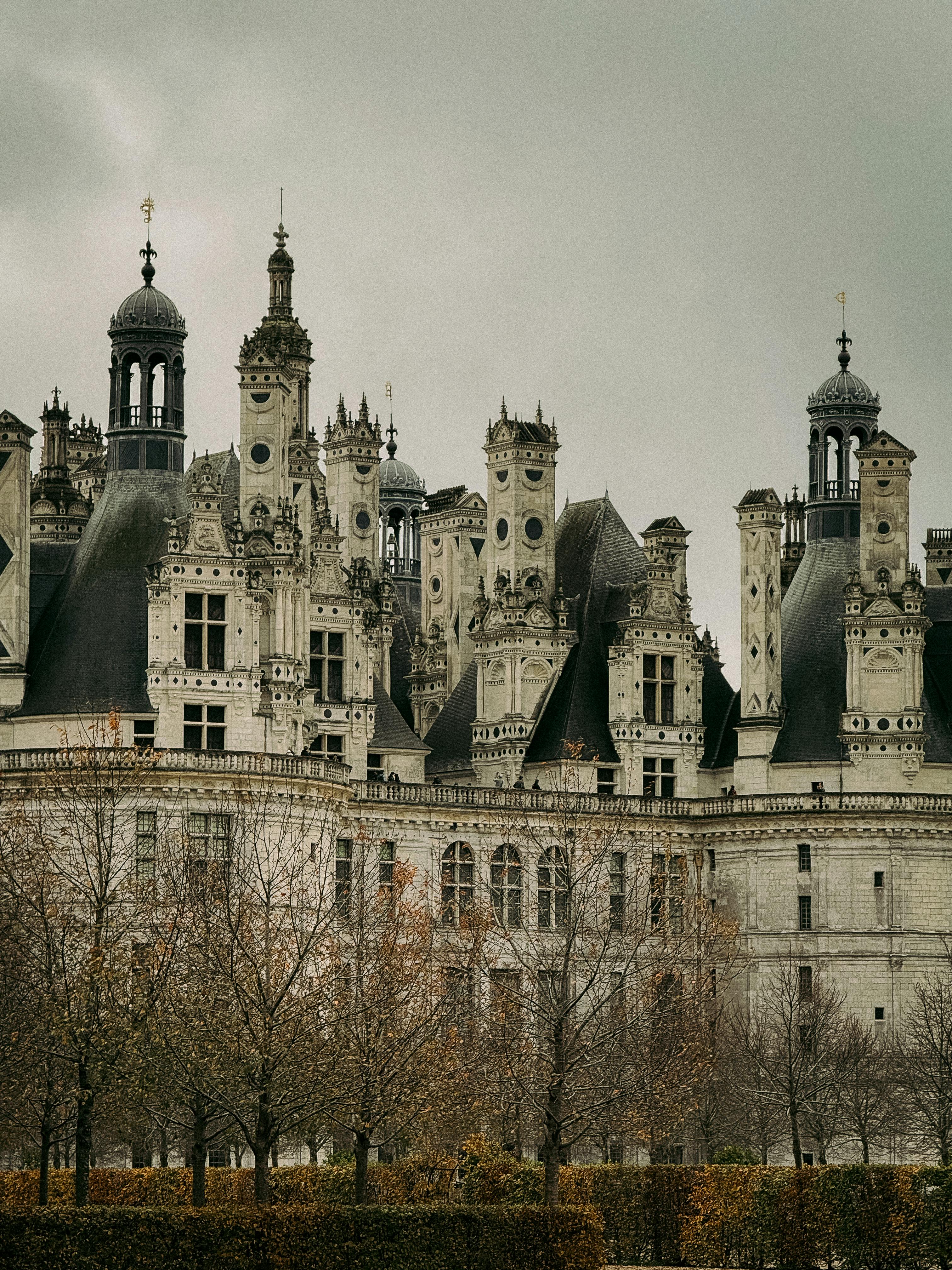 Stunning Facade of Château de Chambord, France · Free Stock Photo
