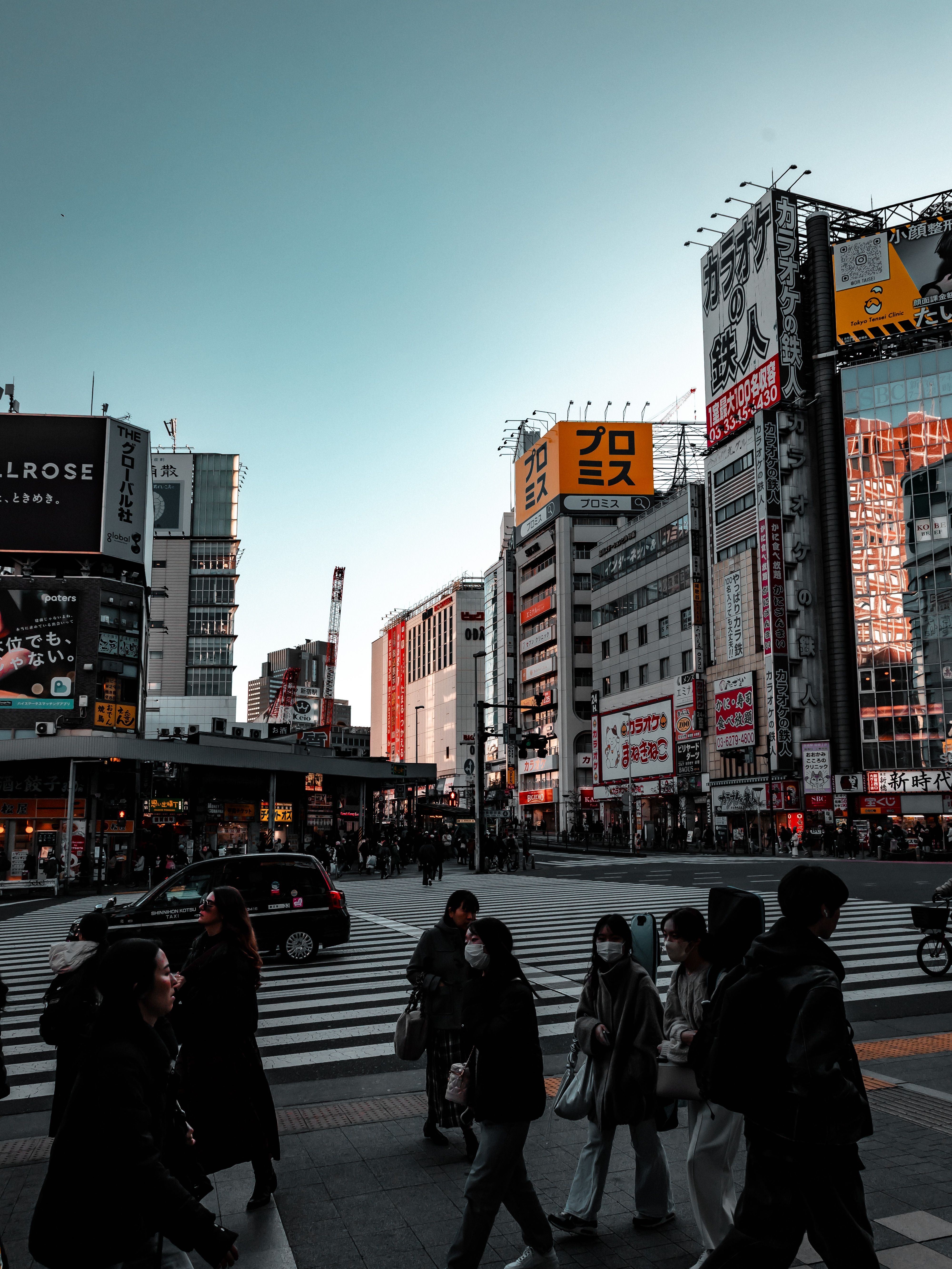 Vibrant Urban Life in Bustling Tokyo Street · Free Stock Photo