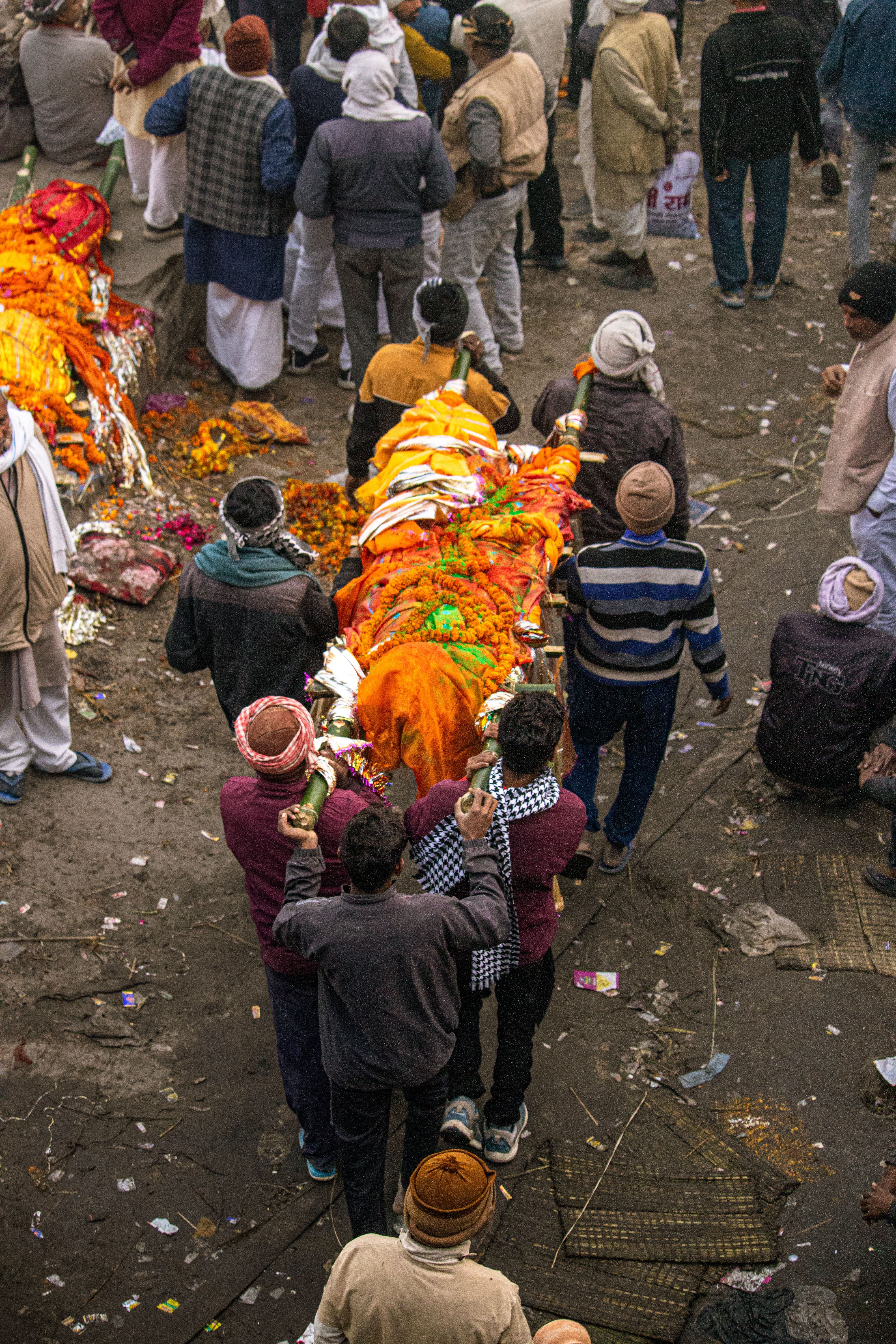 Traditional Hindu Cremation Ceremony · Free Stock Photo