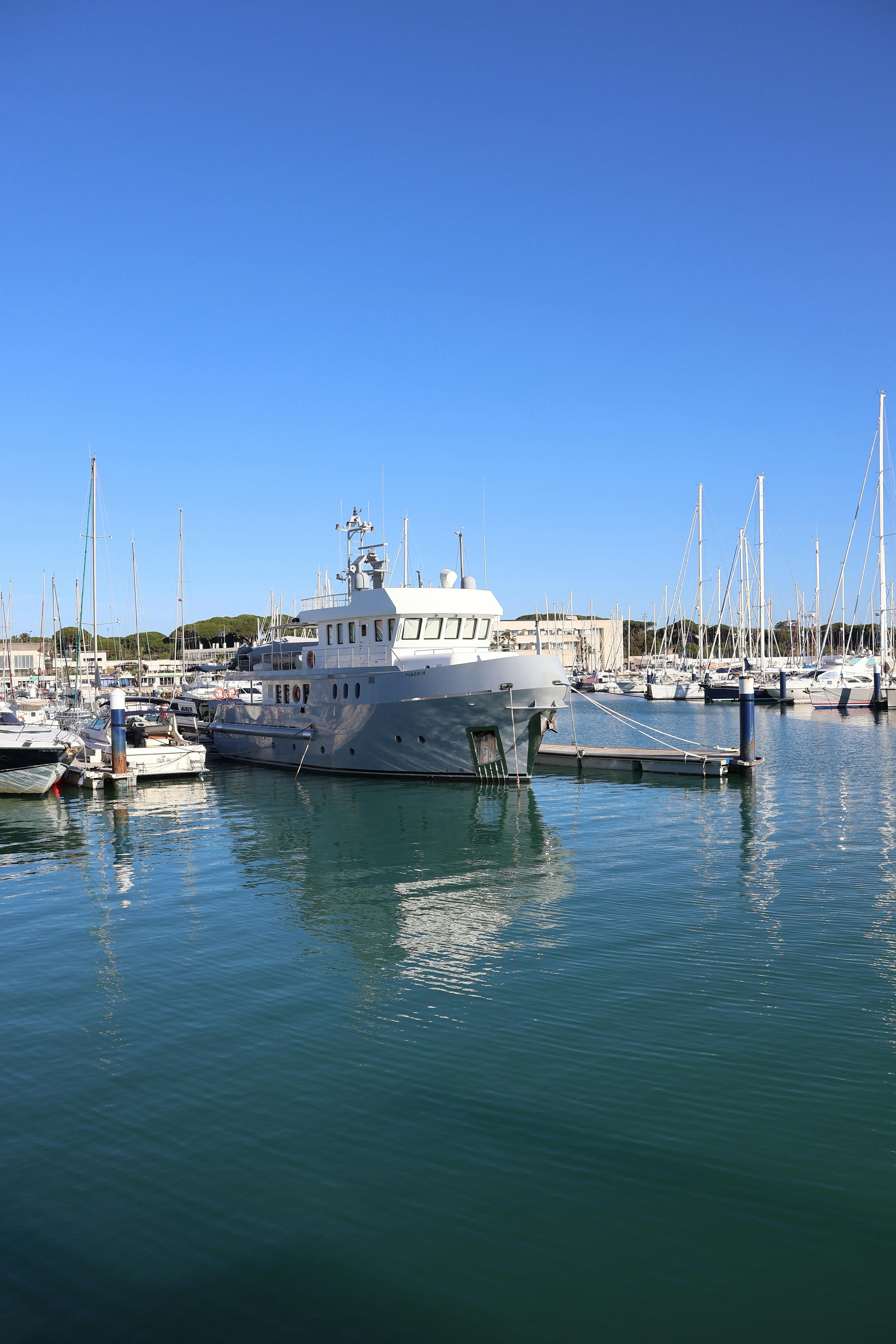 Vista Panorámica De La Marina En El Puerto De Santa María · Foto de ...