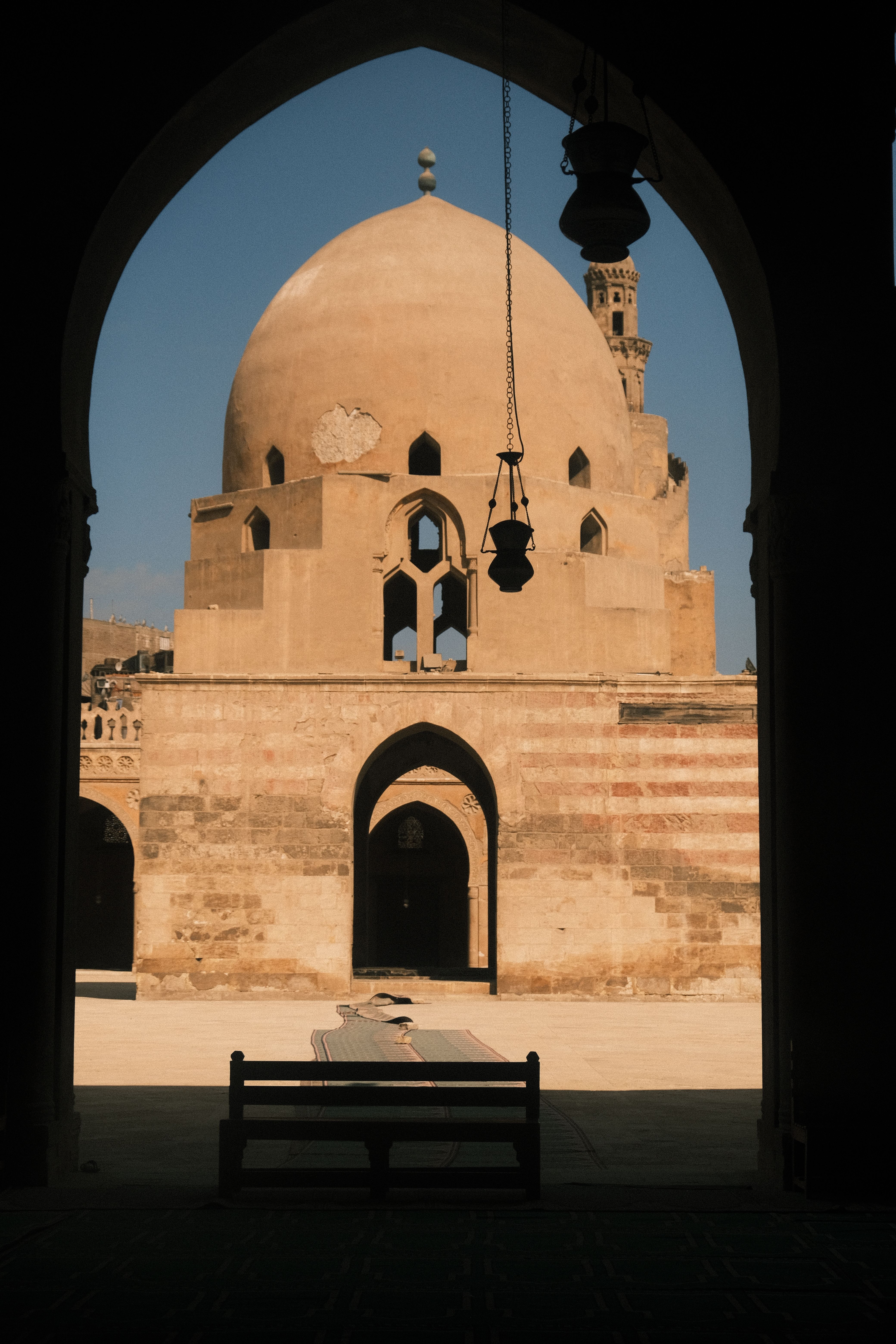Mamluk Architecture Dome in Cairo Mosque · Free Stock Photo