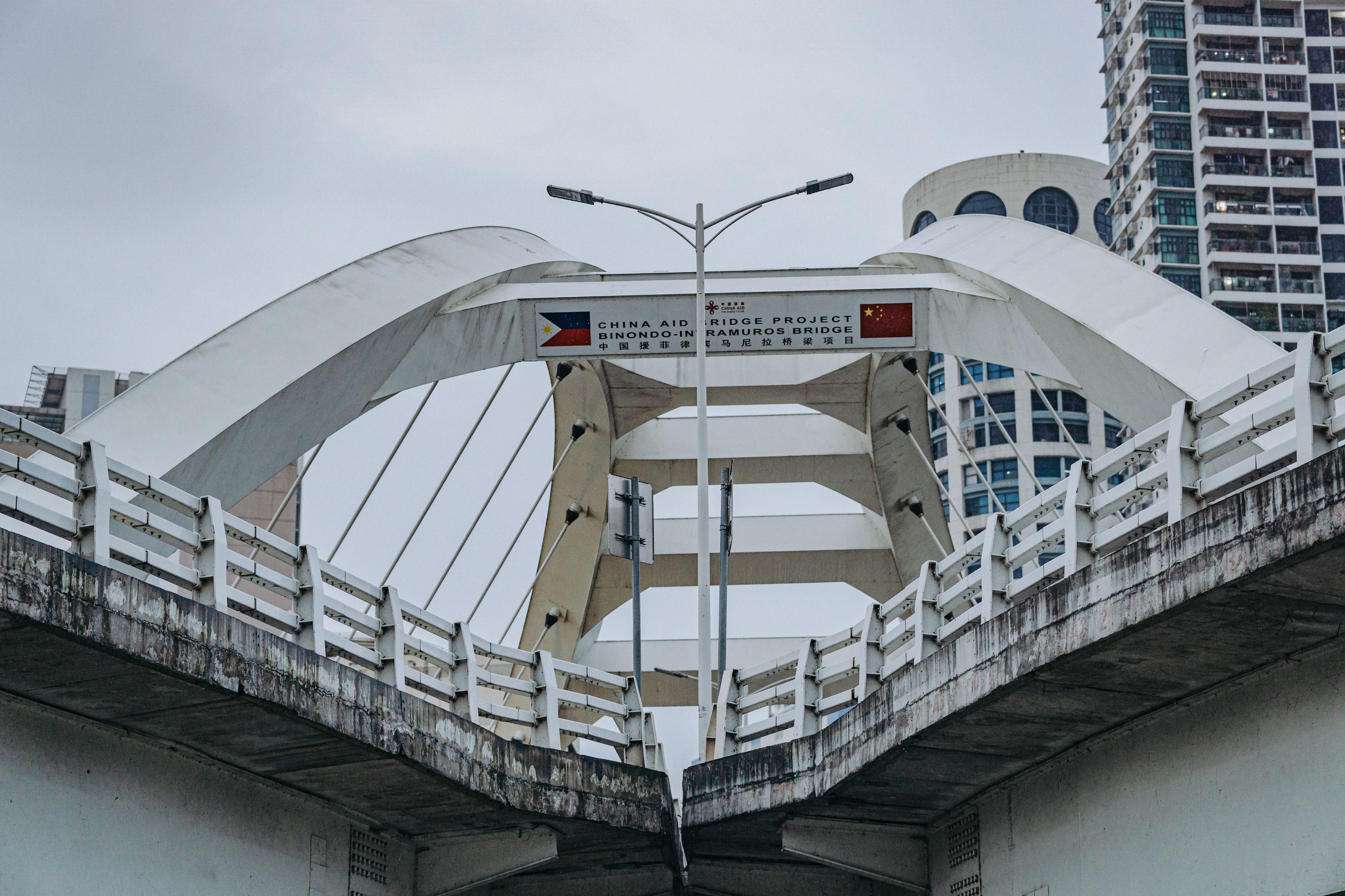 Intramuros Bridge in Manila City Landscape · Free Stock Photo